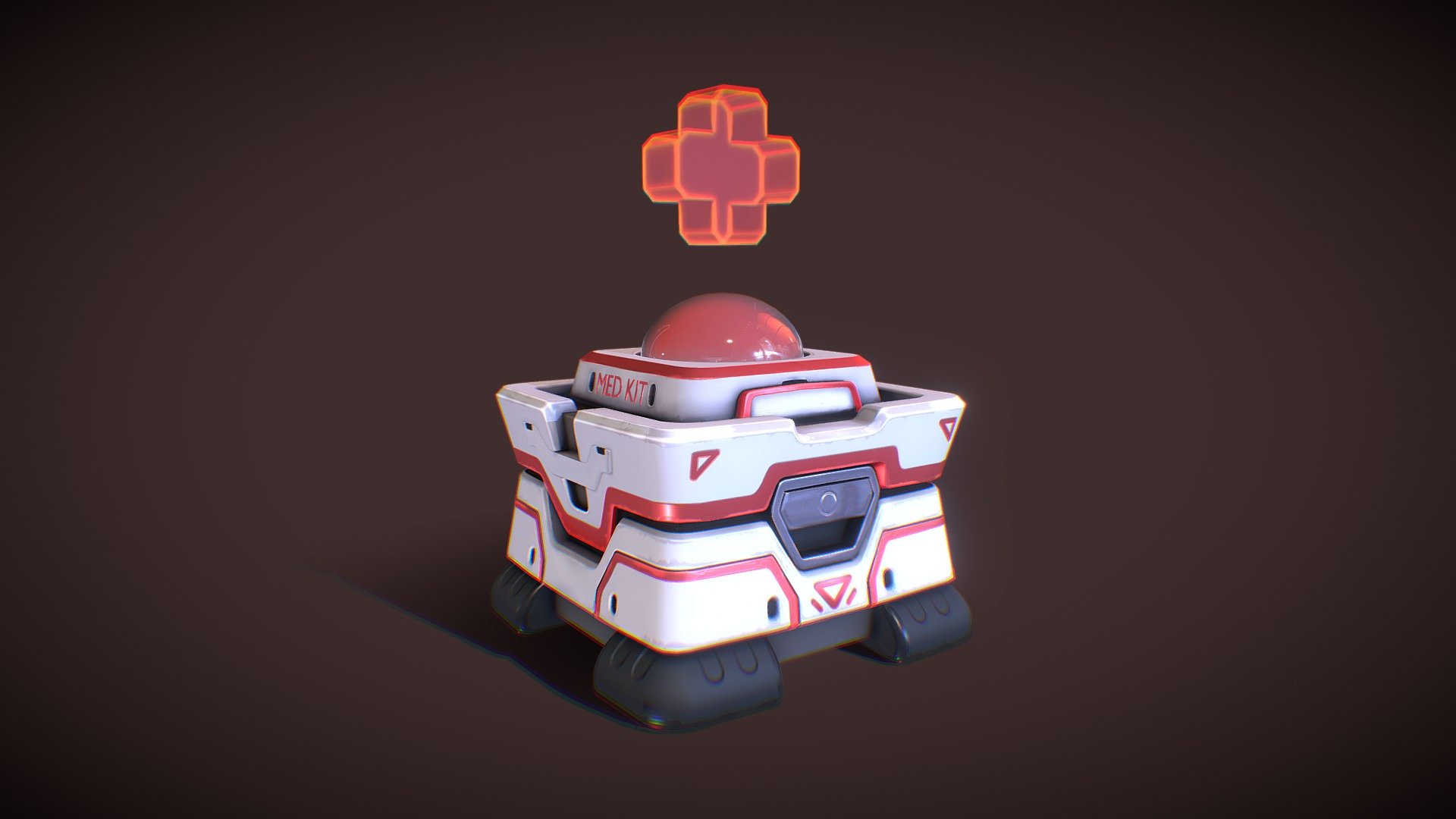 Stylized Health Crate - 3D model by Jahviez [6eb5cbc] - Sketchfab