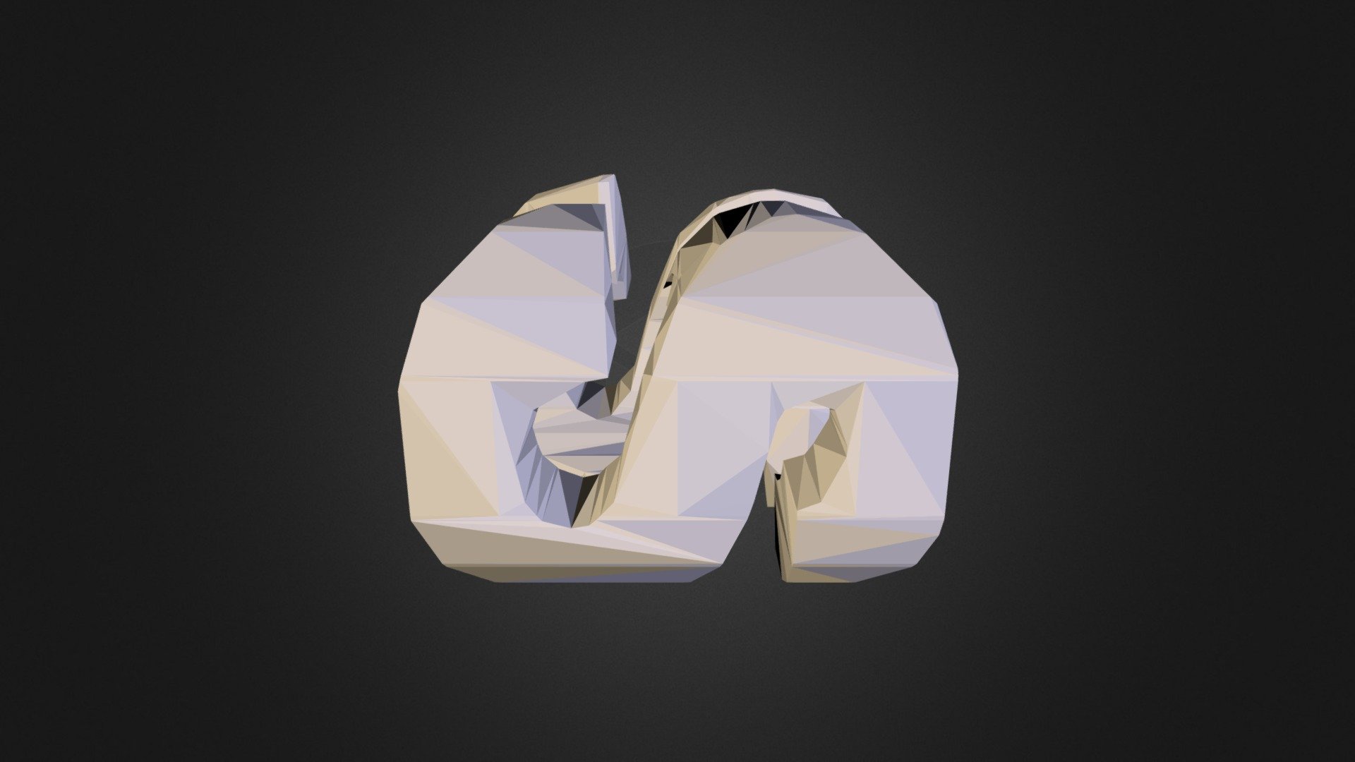 3 Letter Cube - S O N - 3D model by 3dindustries [6eb5d4d] - Sketchfab