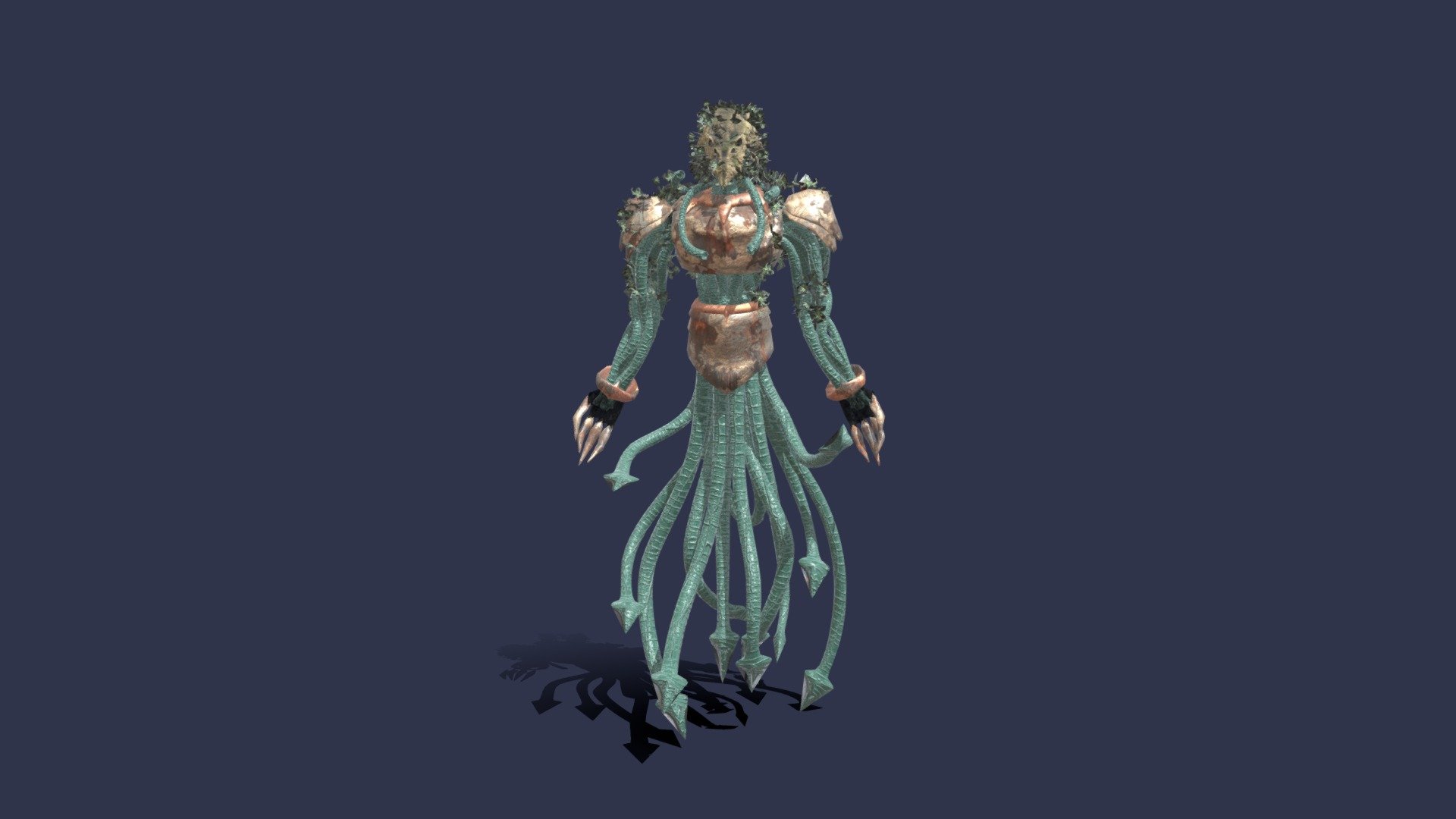 Aquatic creature monster - 3D model by Toolbox Animation Studio ...