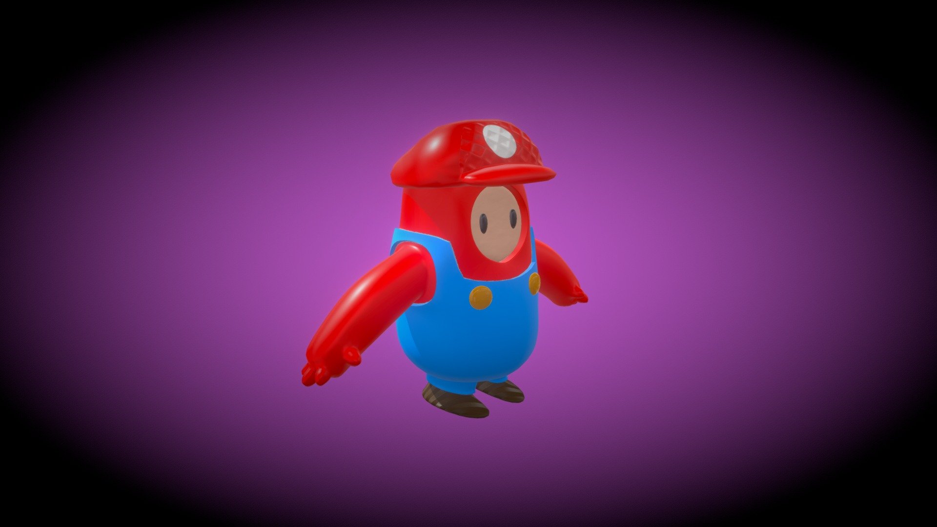 Super Mario Fallguy - Download Free 3D model by Felipe Rosseto ...