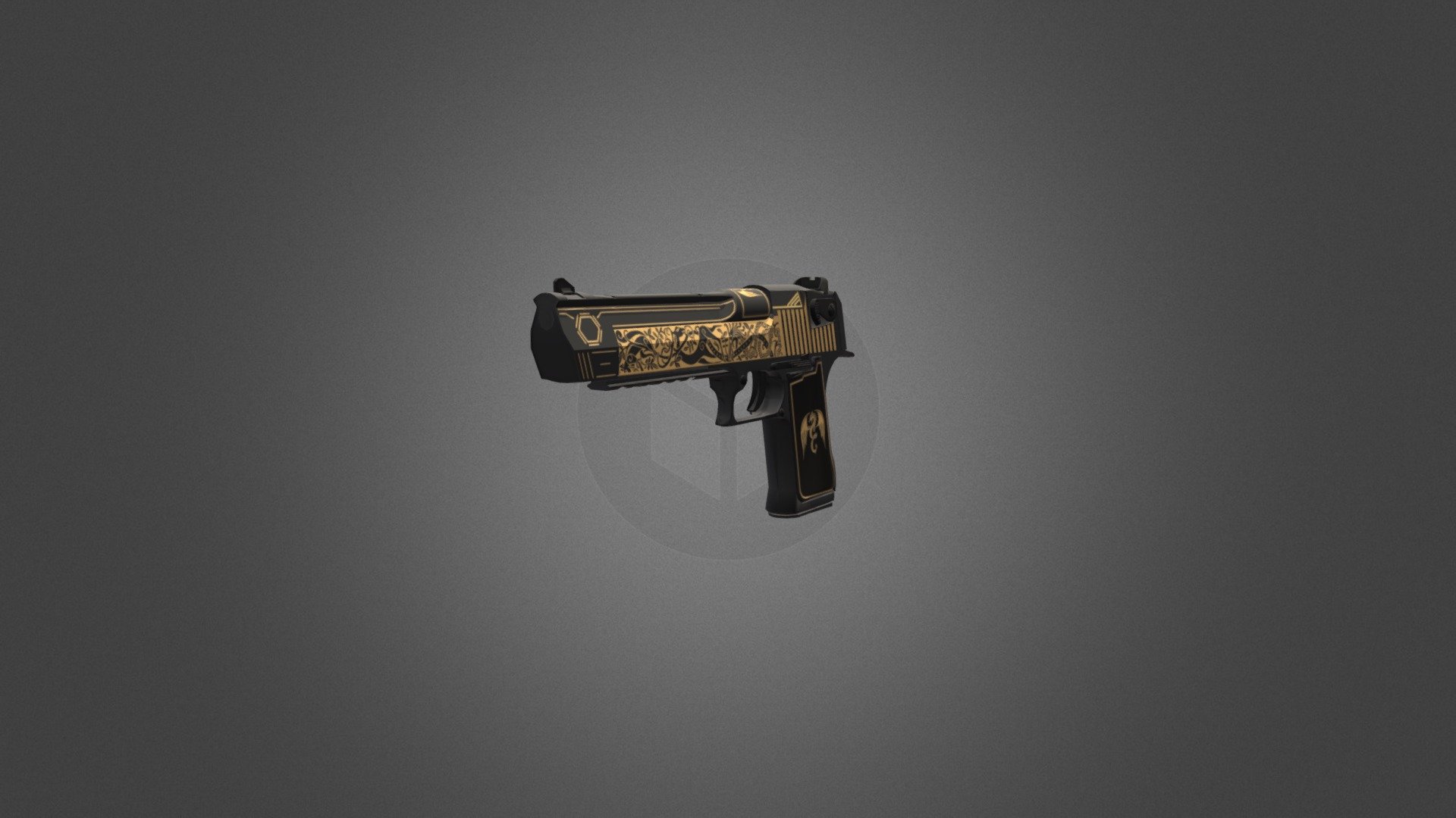 Desert Eagle - Deagle - Download Free 3D model by Verez045 (@verezo45 ...