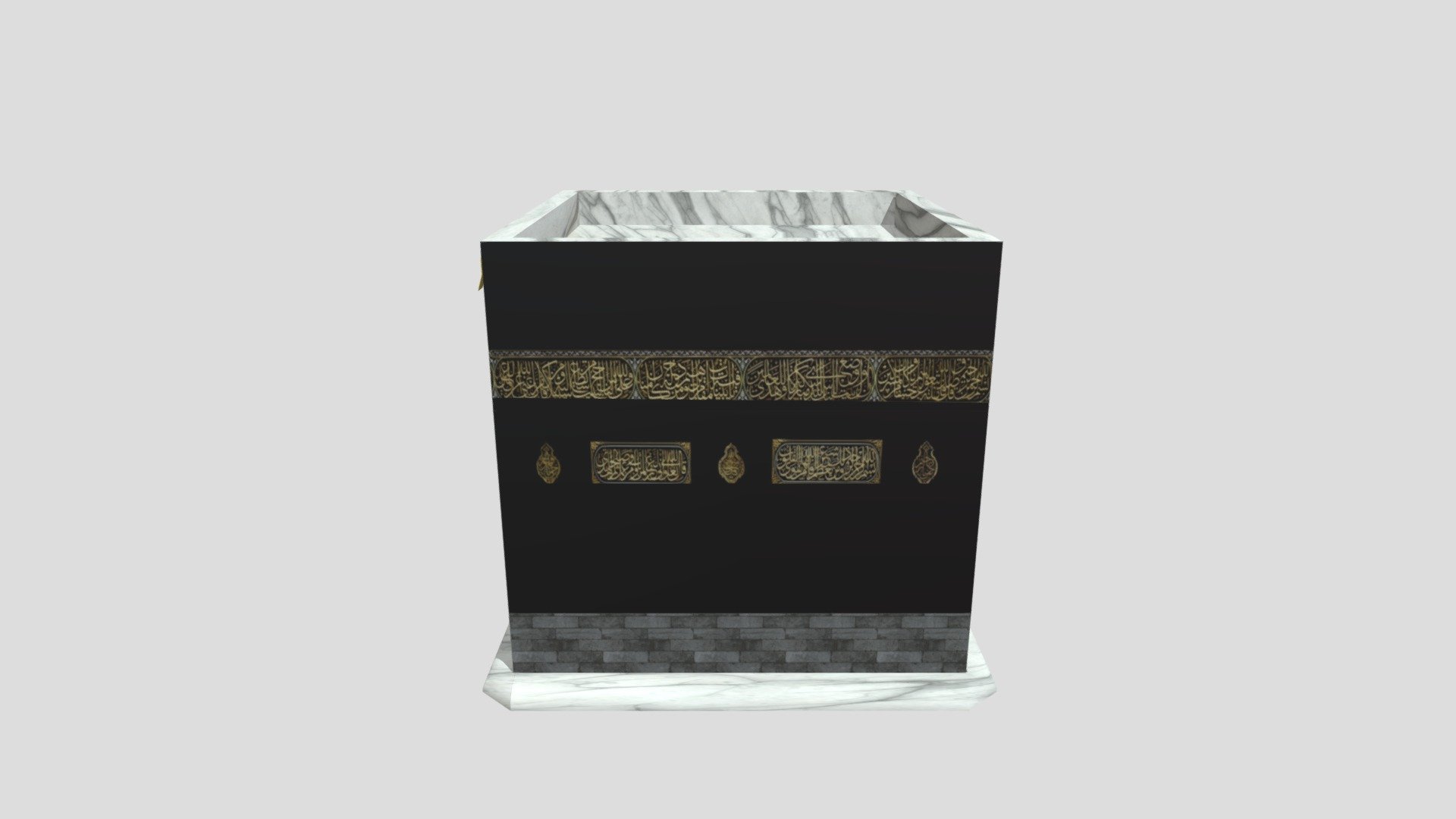 Kaaba_in_masjidil_haram_mecca - Download Free 3D model by tklloll948 ...