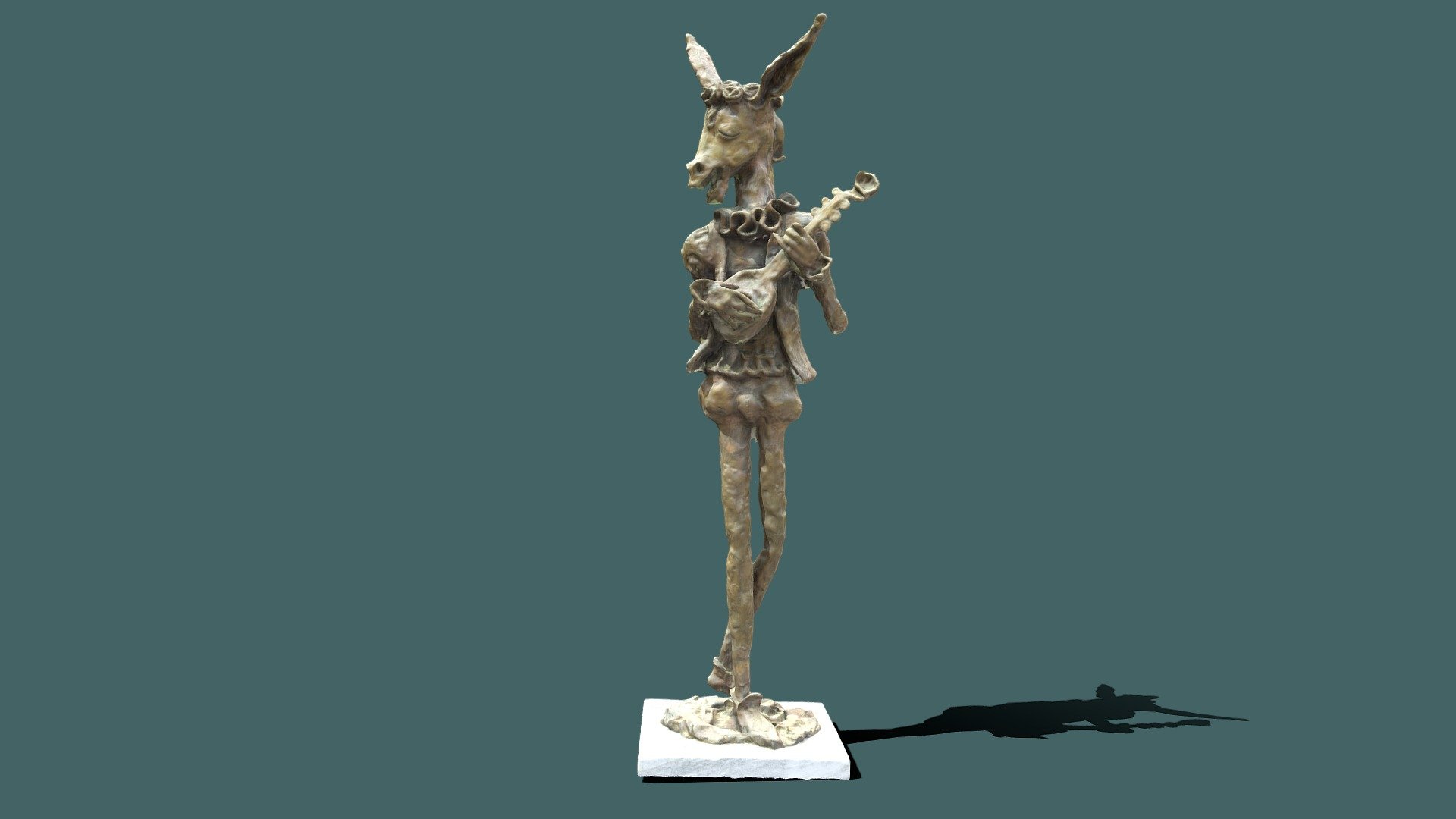 Nick Bottom sculpture V2 - 3D model by omnidirectional [6eb94f2 ...