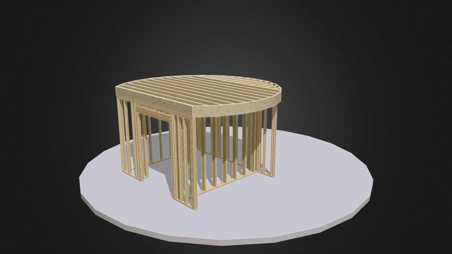 Loft Frame - Download Free 3D model by zachboth [6ebb141] - Sketchfab