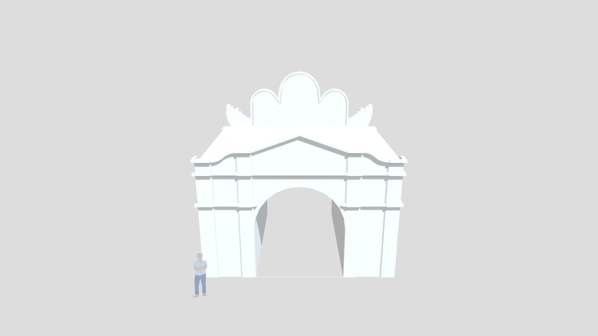 Plengkung Wijilan - Download Free 3D model by rico.adi.pratama [6ebbb75 ...