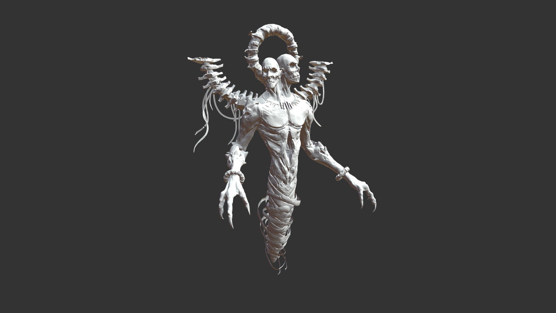Creature01_Highpoly - 3D model by patrickart90 [6ebd5aa] - Sketchfab