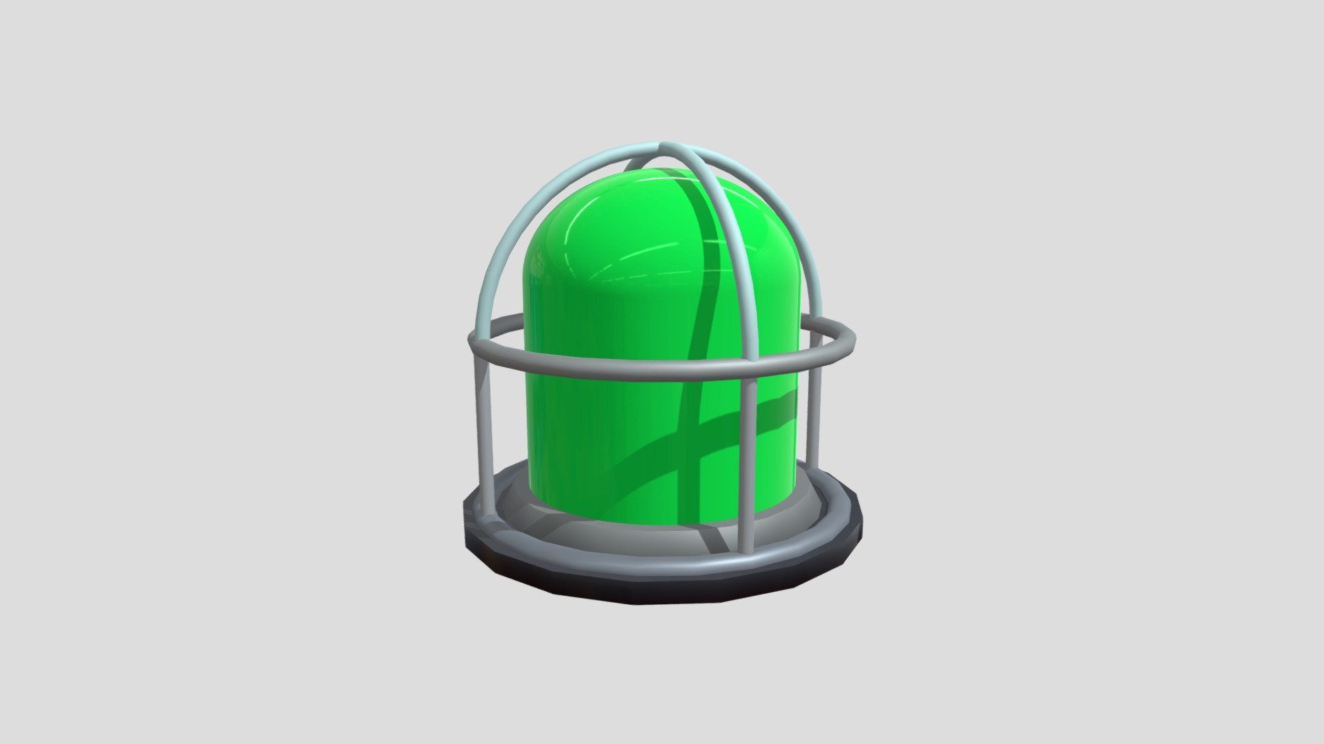 Hazard Light - Green - 3D model by Mr.Dan42 [6ebe4e9] - Sketchfab
