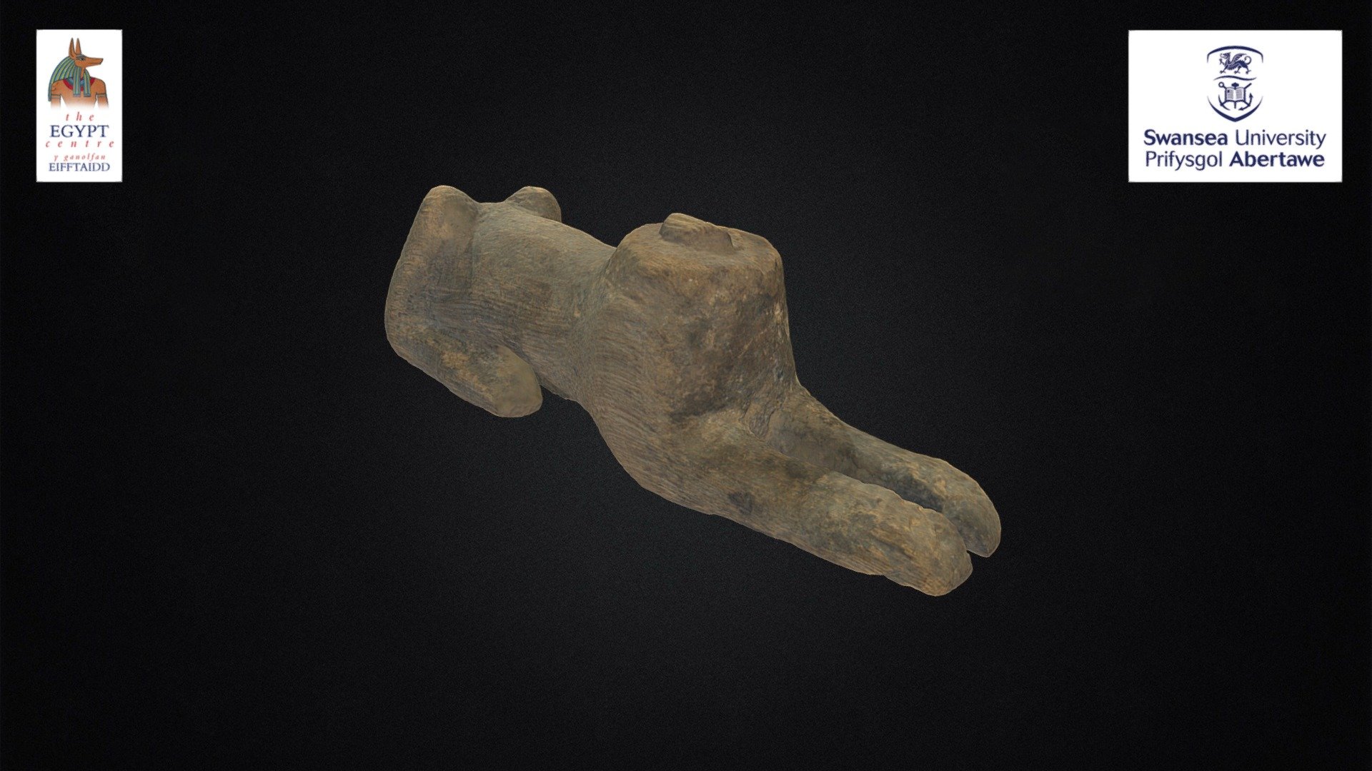 Jackal Figure (EC182) - Download Free 3D model by The Egypt Centre ...