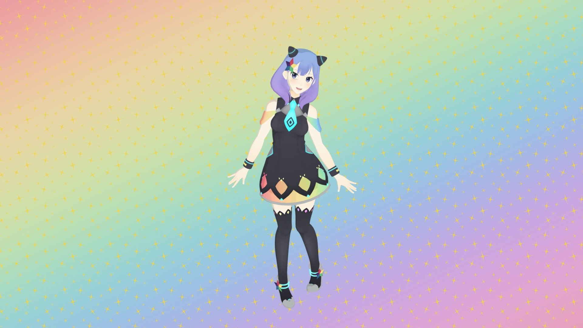 Harune - 3D model by V--R [6ec19c1] - Sketchfab