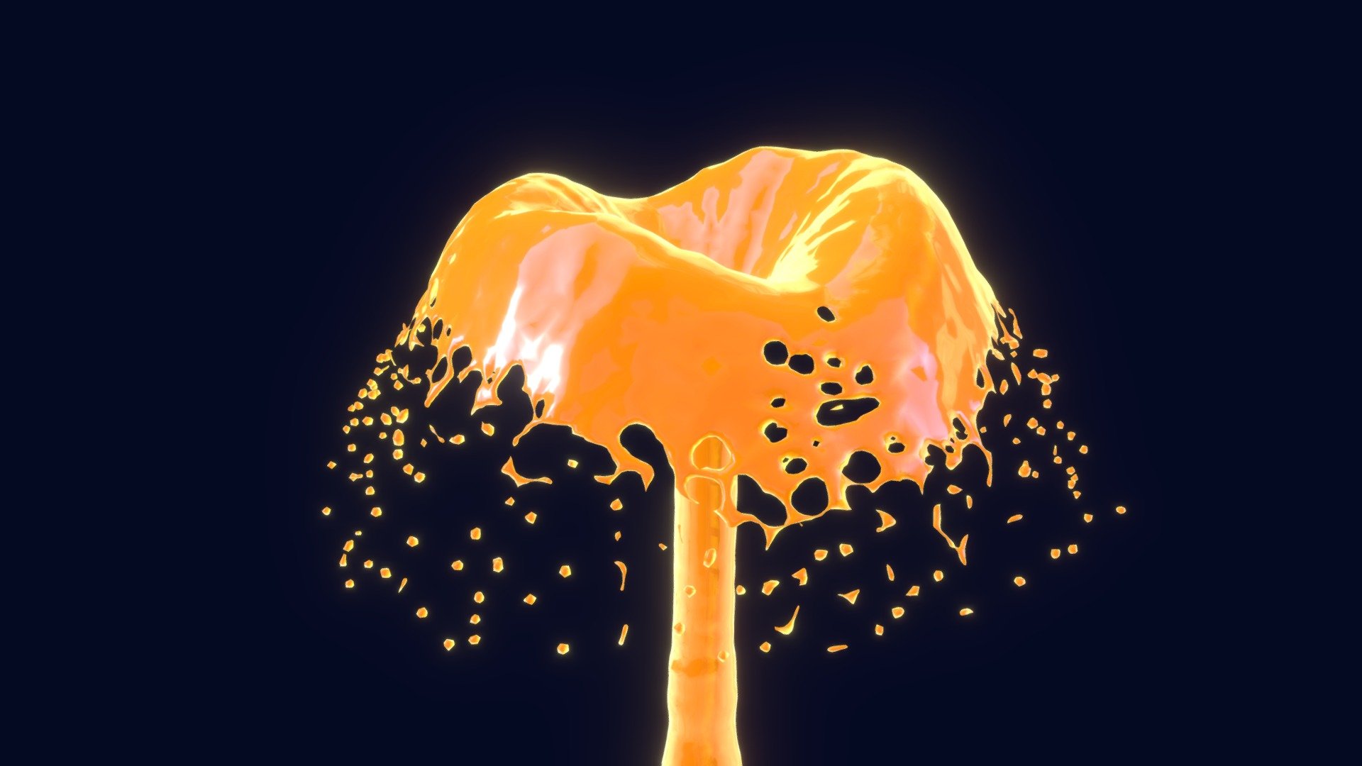 Water Splash Animation - Fountain Splash A - Buy Royalty Free 3D model ...