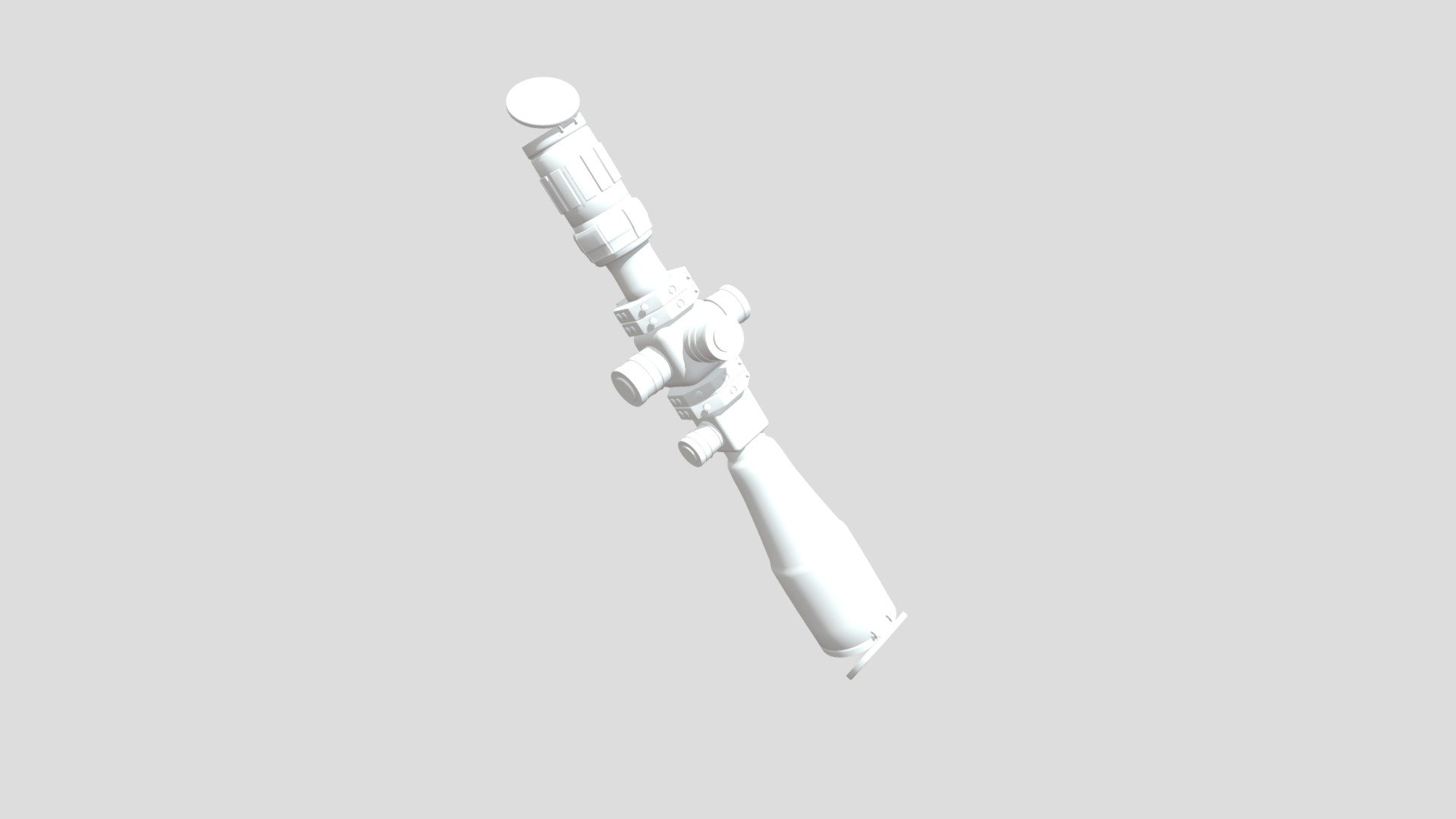 Sniper Rifle Scope - 3D model by dxvs [6ec3d93] - Sketchfab