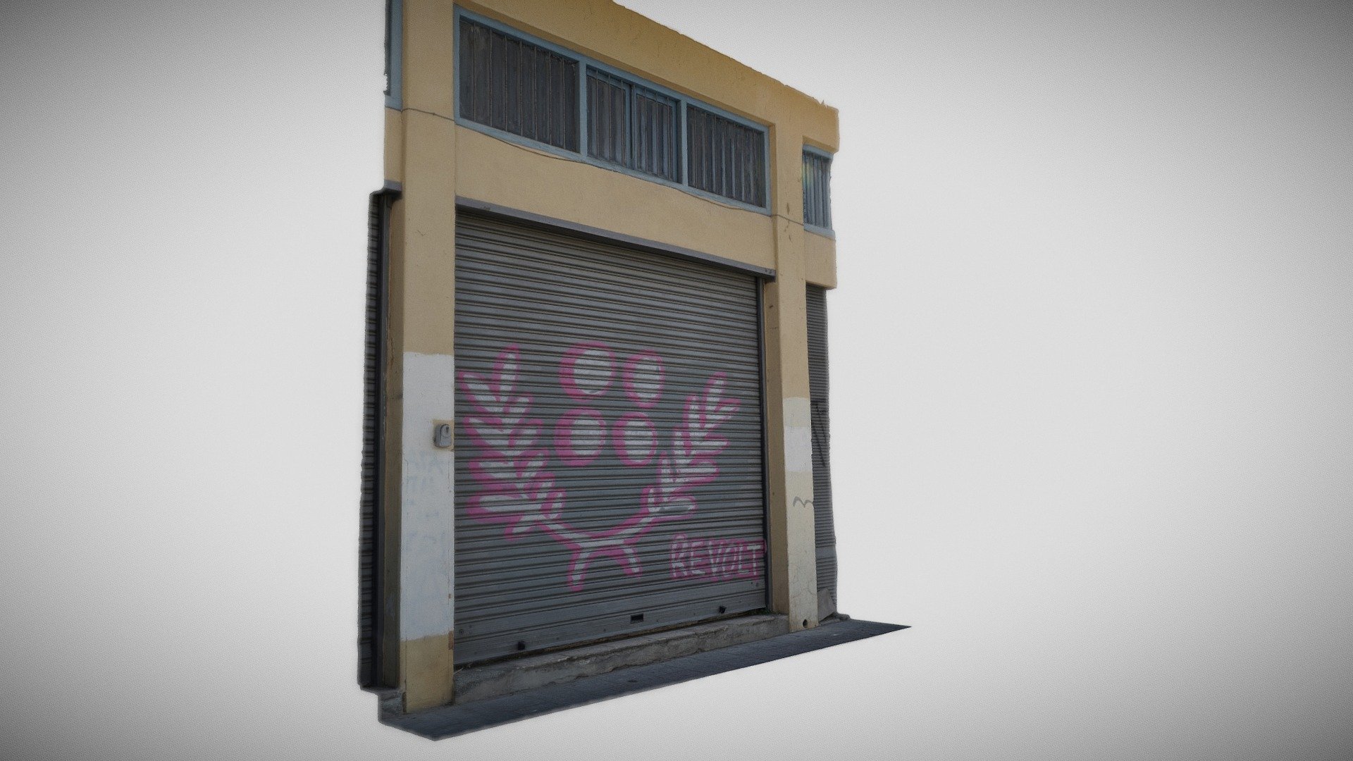 REVOLT Garage Door - Download Free 3D model by olkaad [6ec4763] - Sketchfab