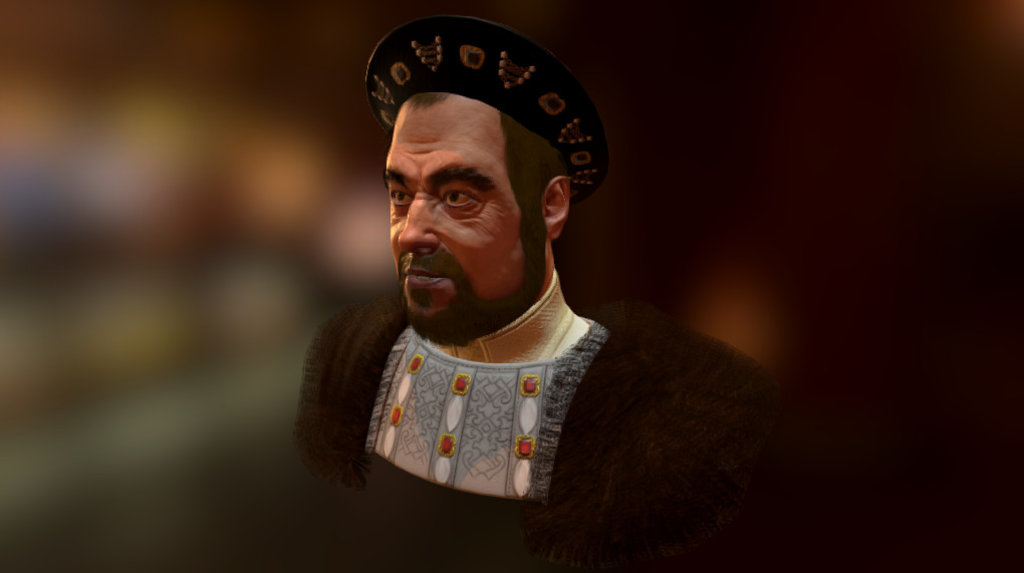 Henry VIII - 3D model by Gaia Tech (@gaiatech) [6ec51f7] - Sketchfab
