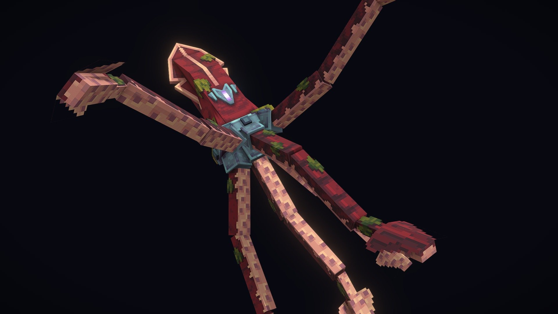 Kraken [Blockbanch] - 3D model by Maks - Art (@maksart1) [6ec54fc ...
