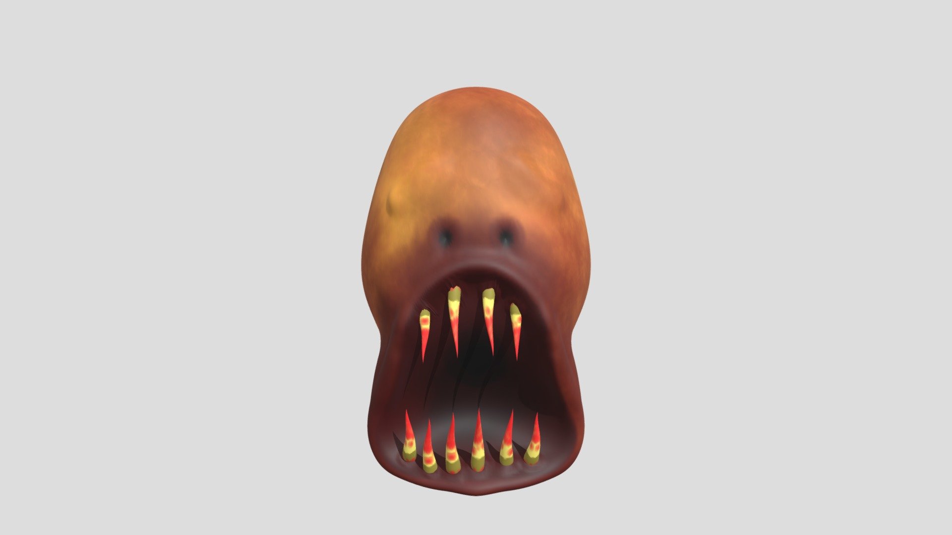 Scary Mutant Head - Download Free 3D model by pepsi1055 [6ec6337] - Sketchfab