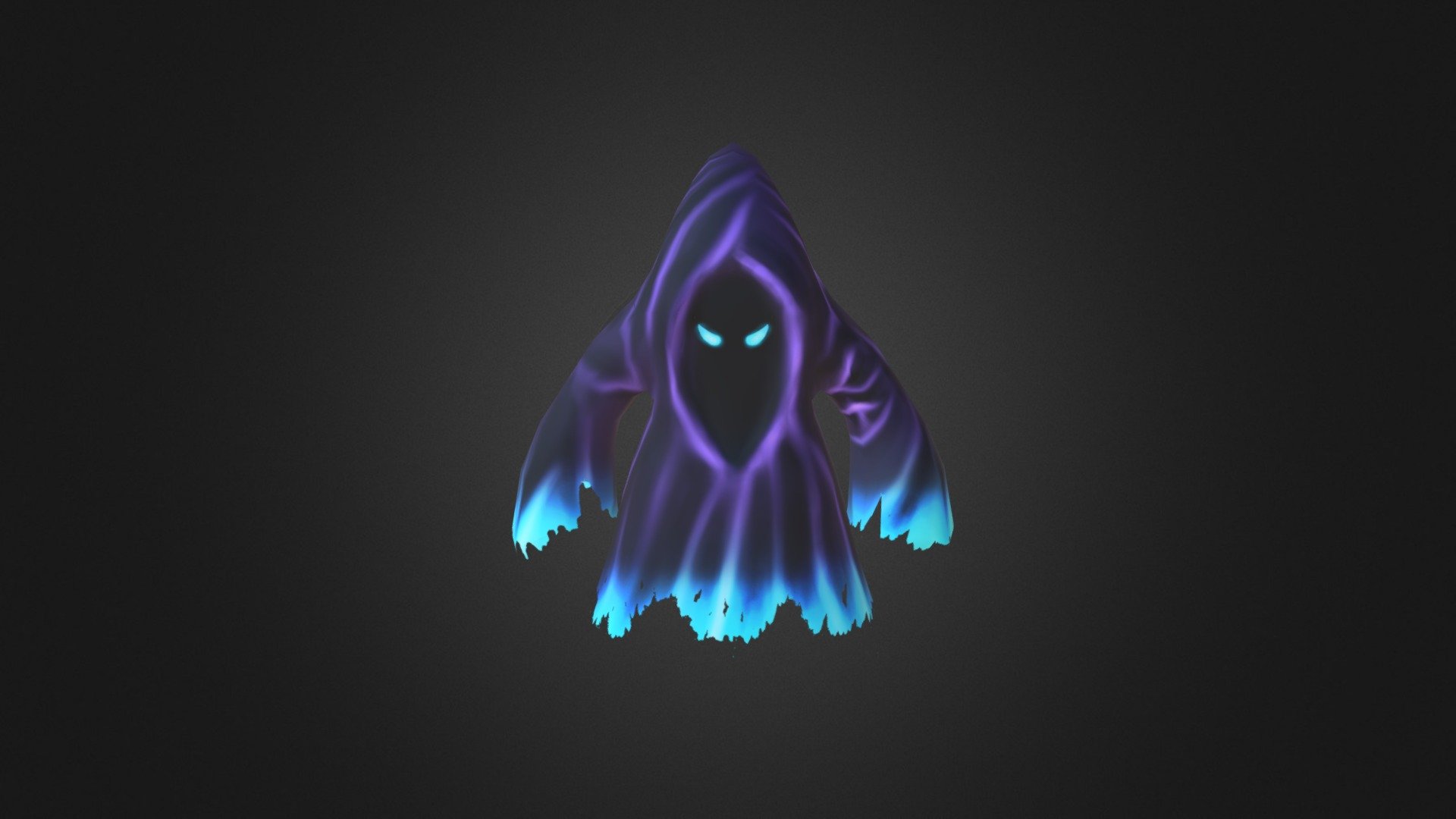 Flying Ghost - Buy Royalty Free 3D model by lekso [6ec99f7] - Sketchfab ...