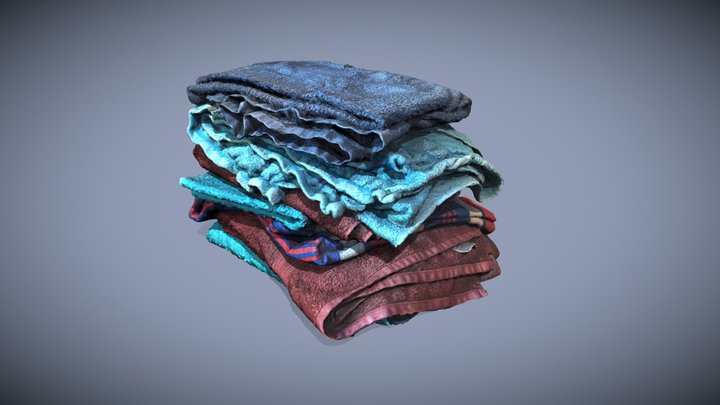 Towel 3D models - Sketchfab