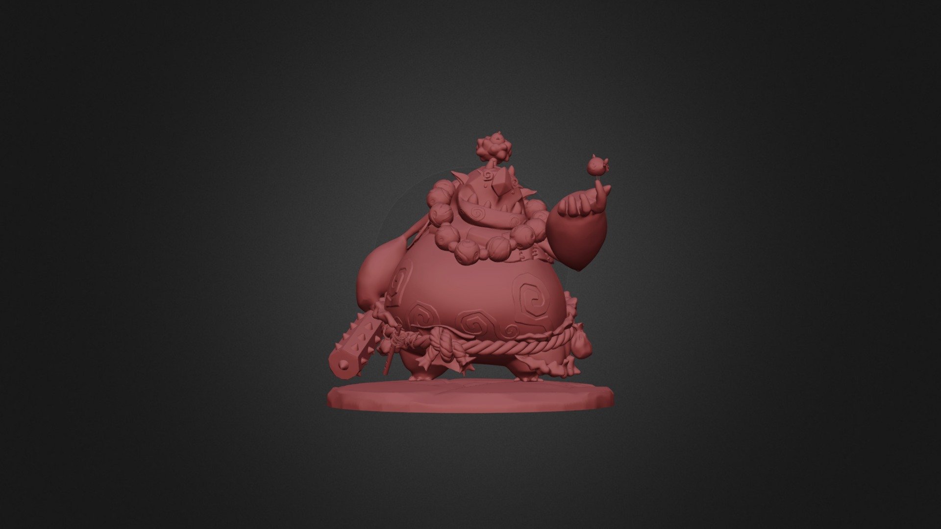 The good oni resin figure - sculpt - 3D model by Bakanoë (@bakanoe ...