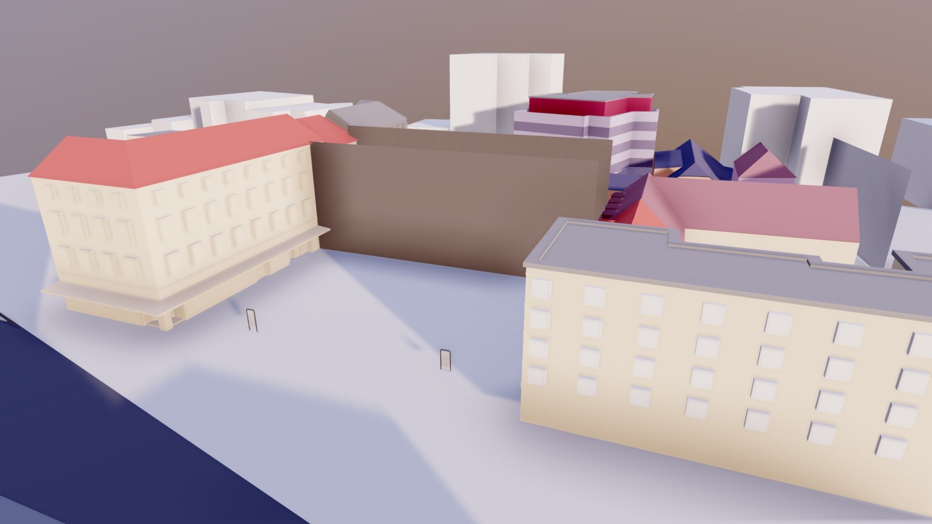 City Blockout - 3D model by Joshua Knauber (@dashpig) [6ecab46] - Sketchfab