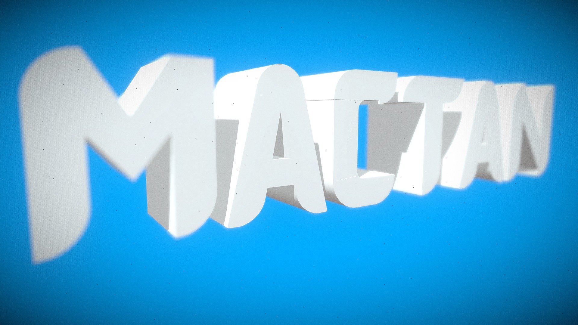 Mactan Logo Barbara True Type Font ttf DOT - 3D model by Budots Media ...