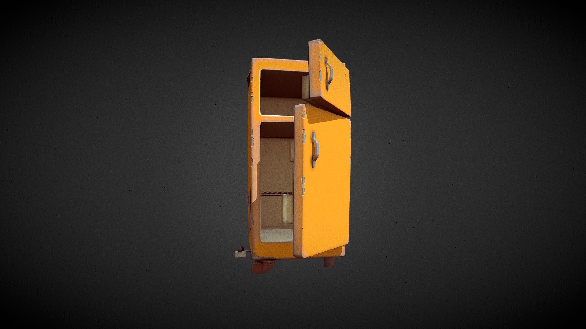 Stylized Fridge V2 - Buy Royalty Free 3D model by Ali.Assiri (@Ali ...