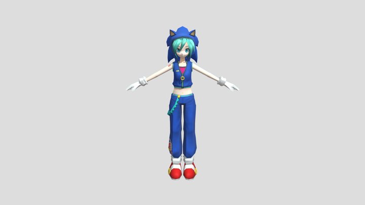 Sonic 3D models - Sketchfab
