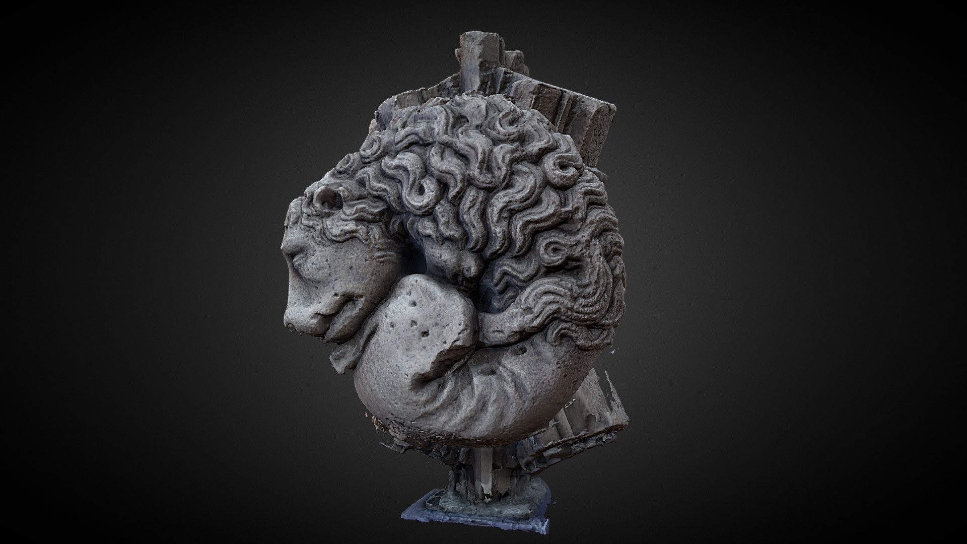 Elgin Cathedral Vault Boss, Scotland - Download Free 3D model by ...