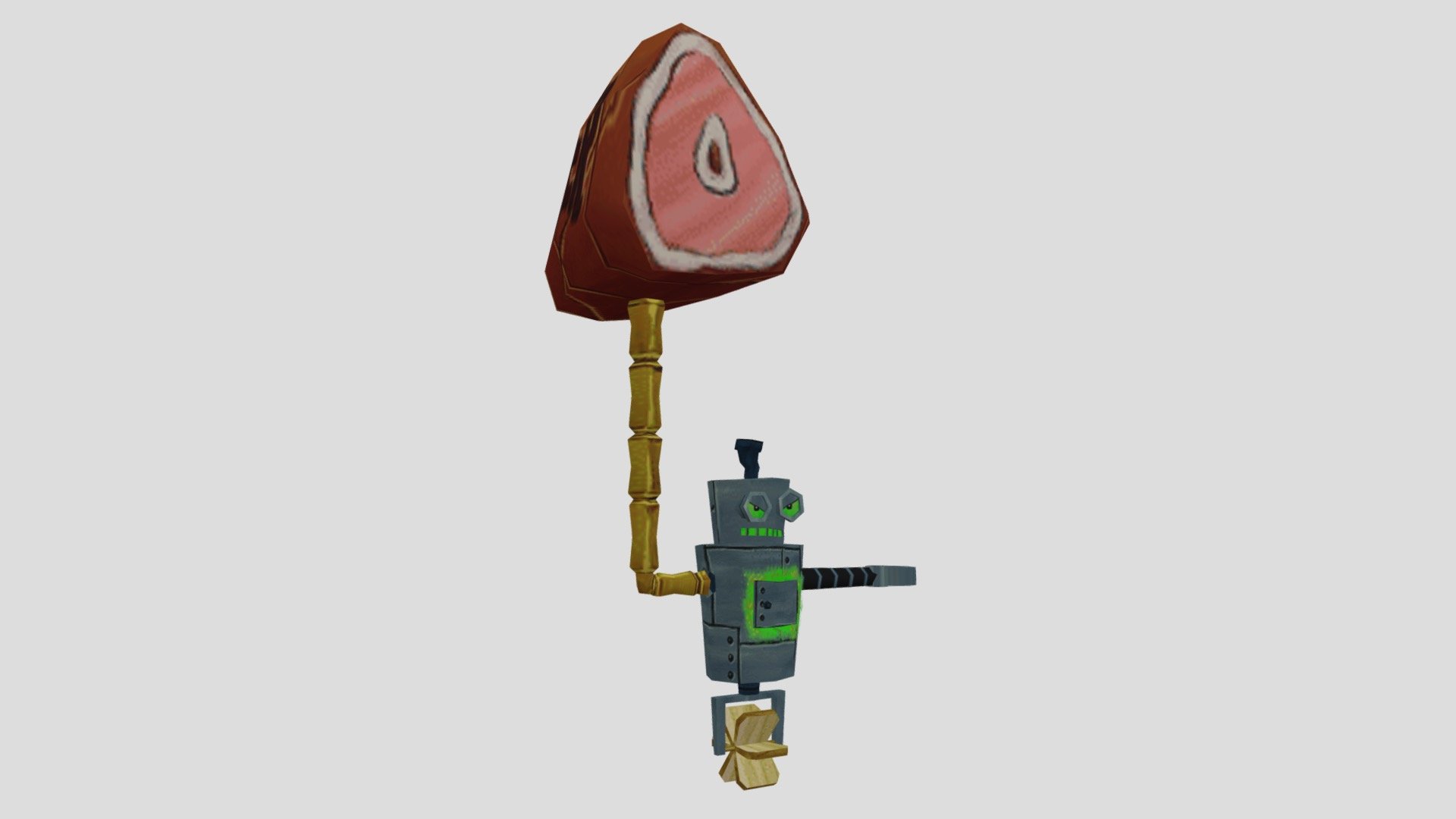 Ham-Mer (BFBB) GameCube - Download Free 3D model by SMF Features ...