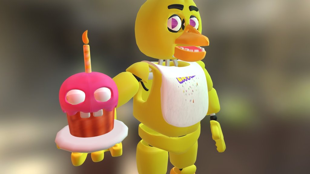 Chica V4 - 3D model by MrLordSith [6ecfda1] - Sketchfab