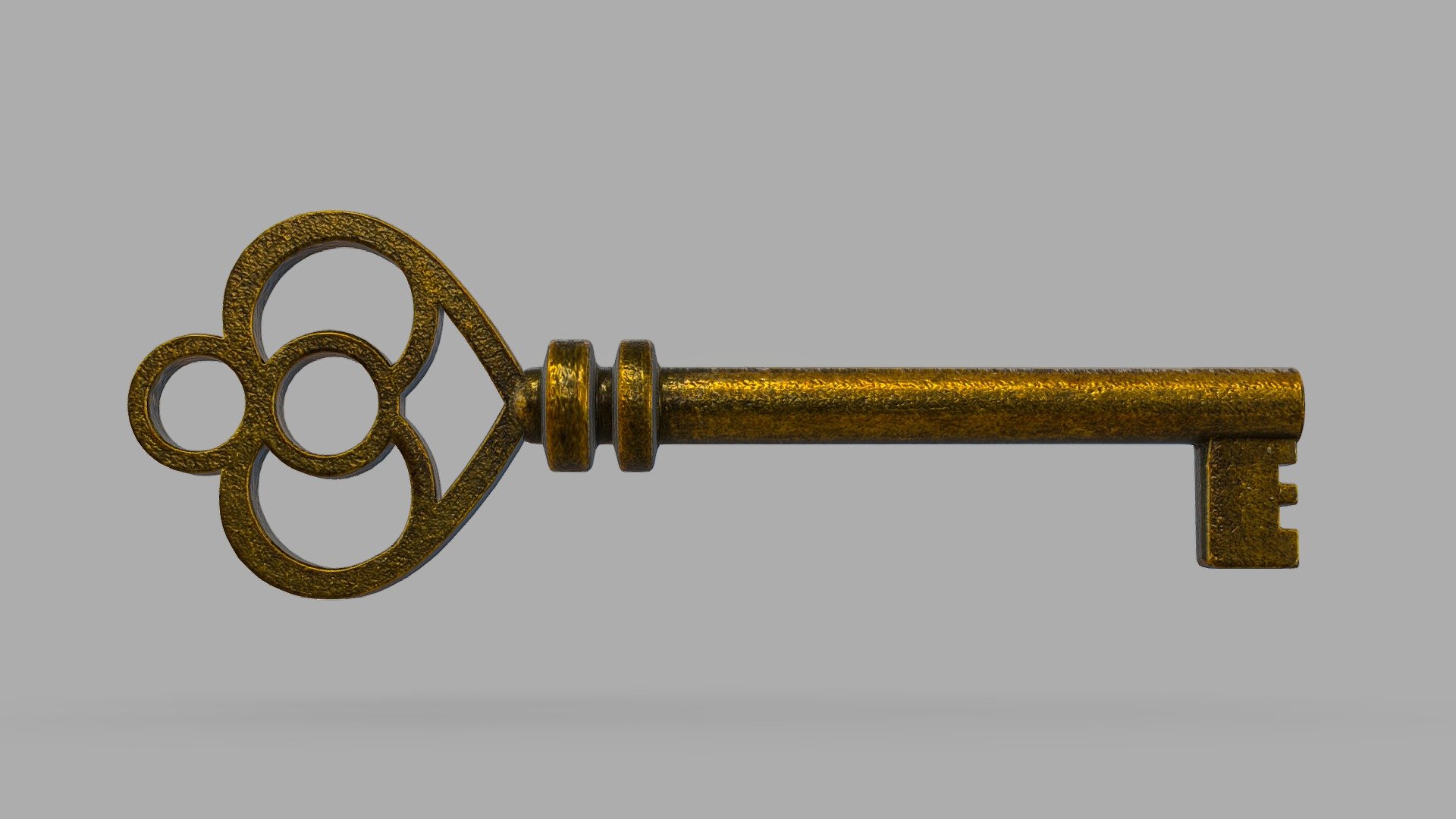 Copper Key - Buy Royalty Free 3D model by 3Dee (@mellydeeis) [6ed2c21 ...