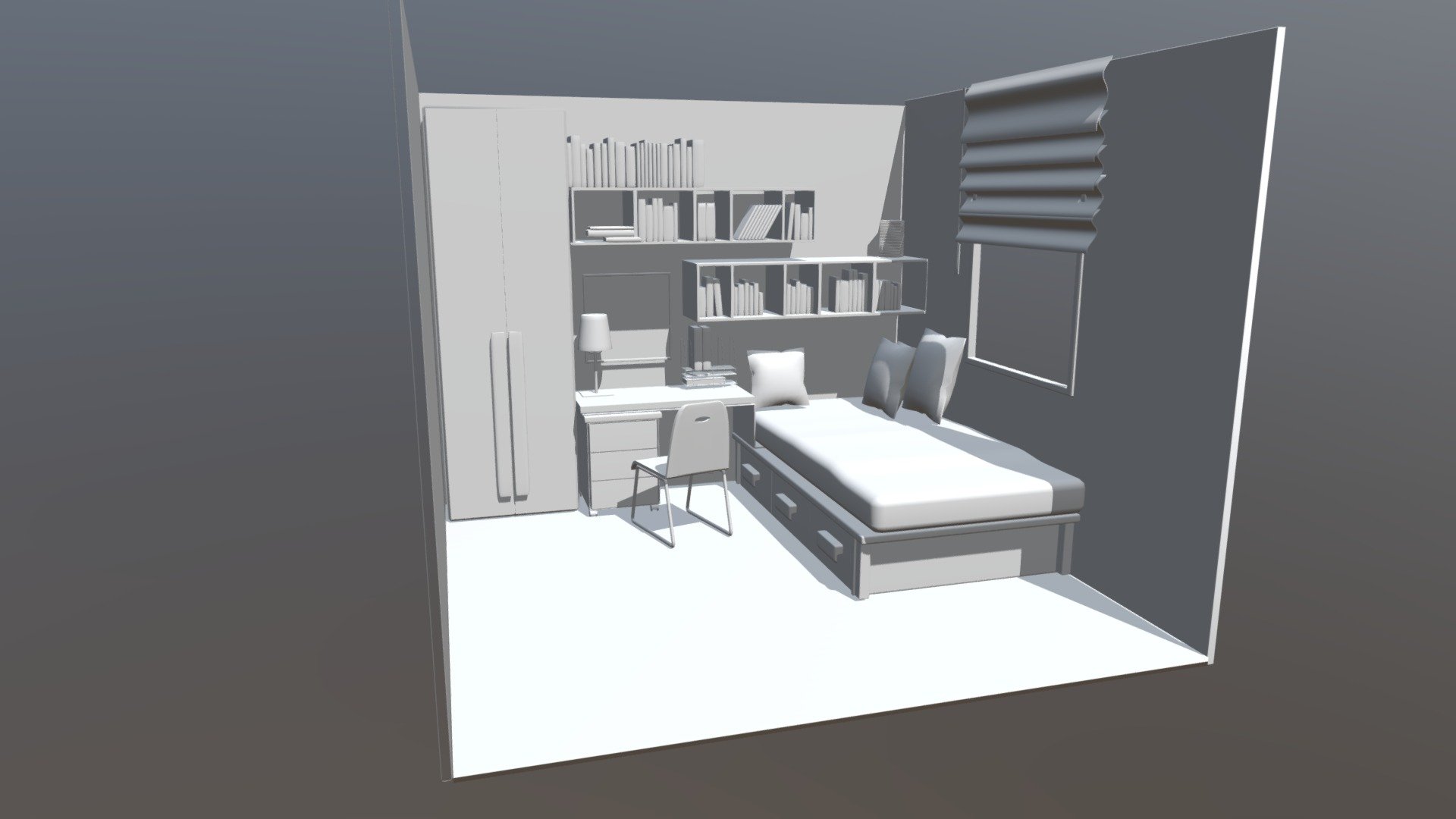 Room - Download Free 3D model by Jin (@sohn.jindong) [6ed2fb6] - Sketchfab