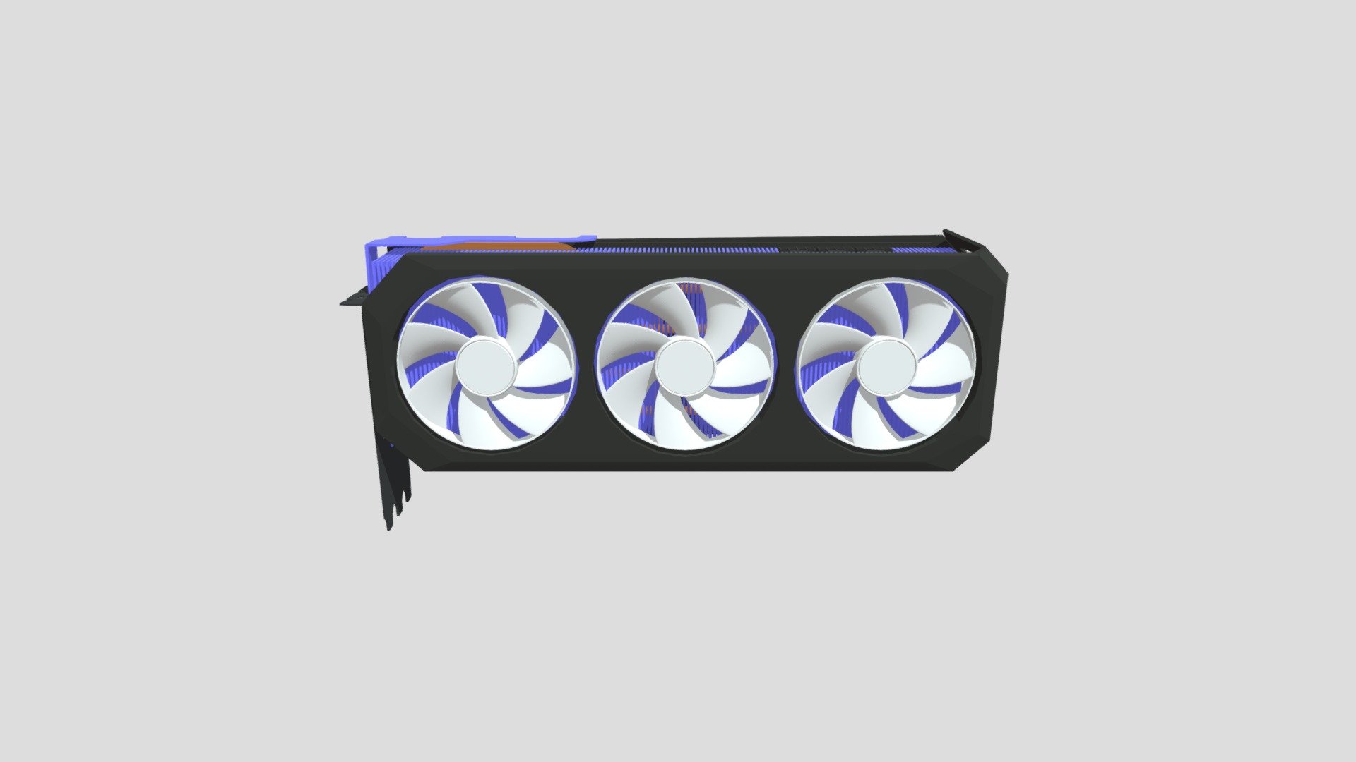 POWERCOLOR Radeon RX 7900XT Graphics Card - 3D model by Heltor [6ed3504 ...