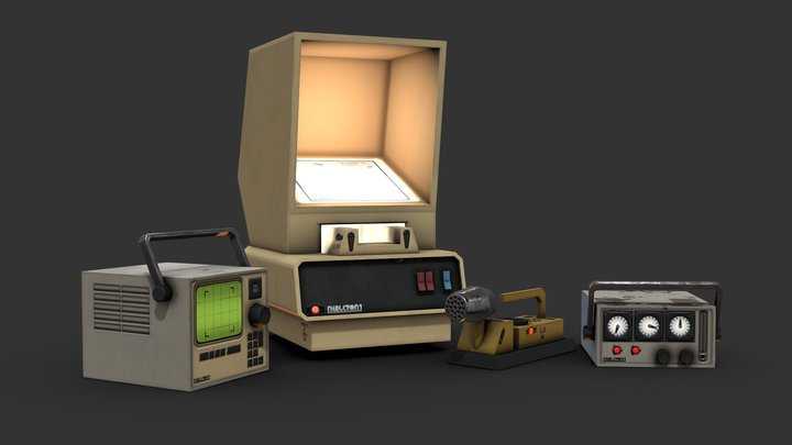 Microfilm 3D models - Sketchfab