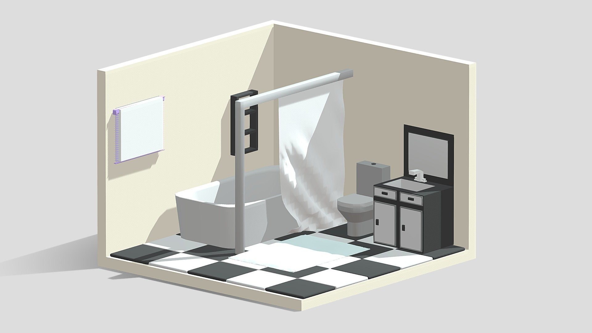 BATHROOM - Download Free 3D model by Gardarok (@3DMoDd) [6ed3545 ...
