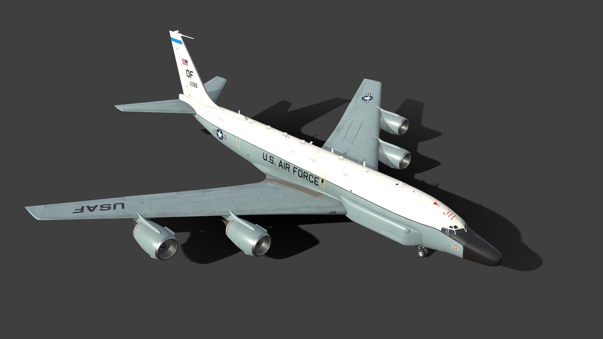 Boeing RC-135 - 3D model by Tim_samedov [6ed5670] - Sketchfab