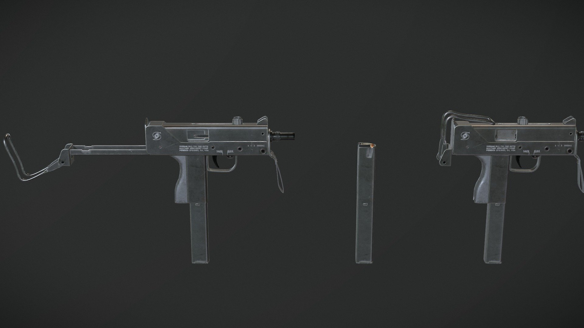 mac 11 - 3D model by yev_o [6ed5a62] - Sketchfab