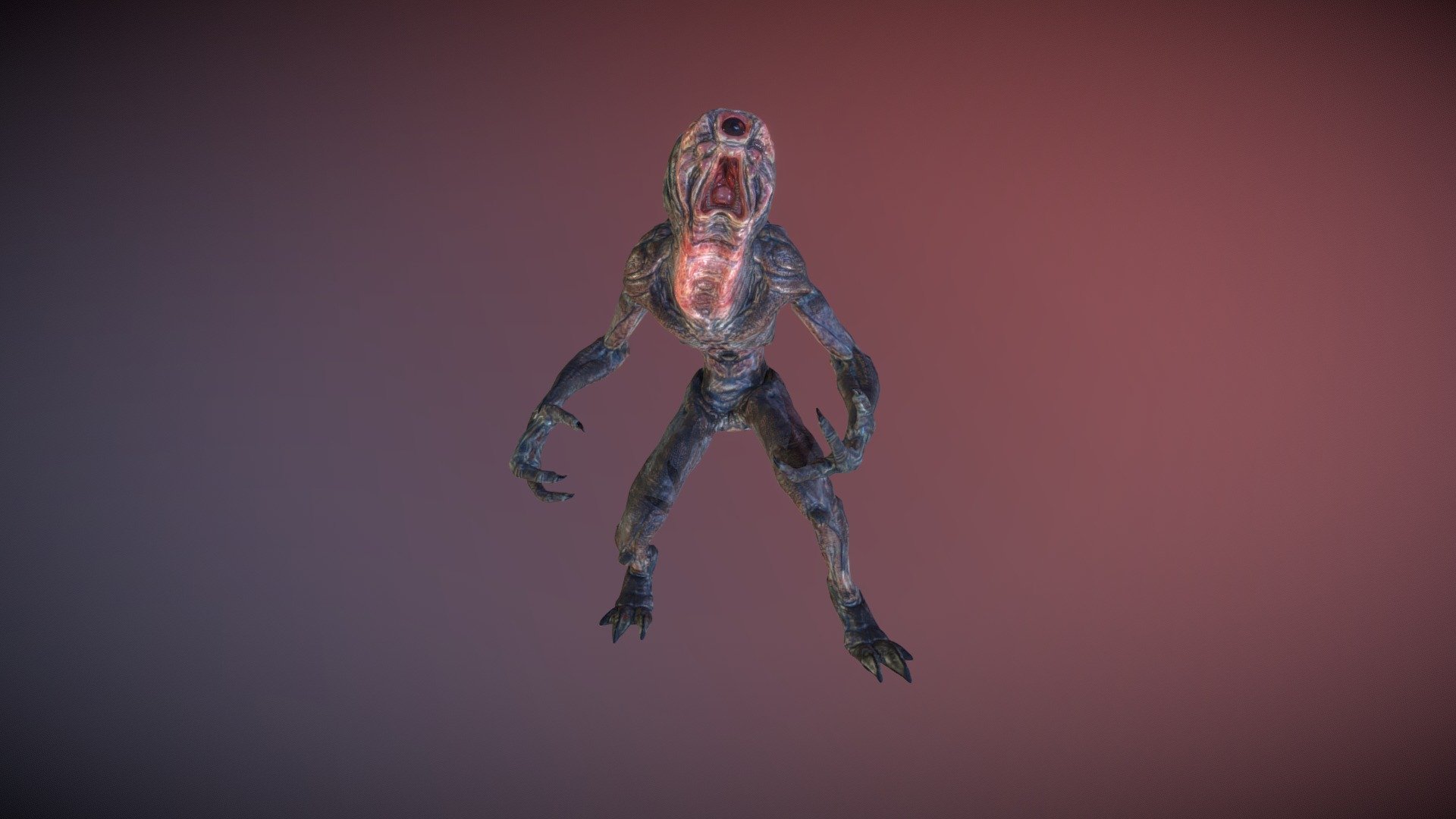 Monsters - Night Crawler - 3D model by polygonmaker [6ed6a8d] - Sketchfab