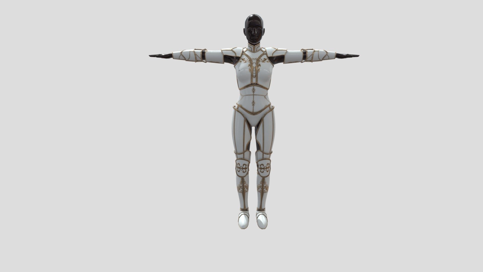 Procedural female armor test 2 - Download Free 3D model by ghostnoface ...