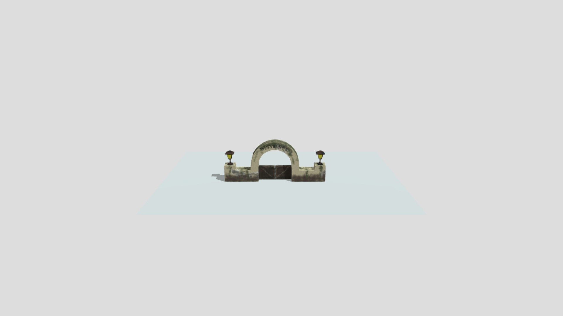 Main_Gate_Sketchfab - Download Free 3D model by MdDoctor122 [6ed77dc ...