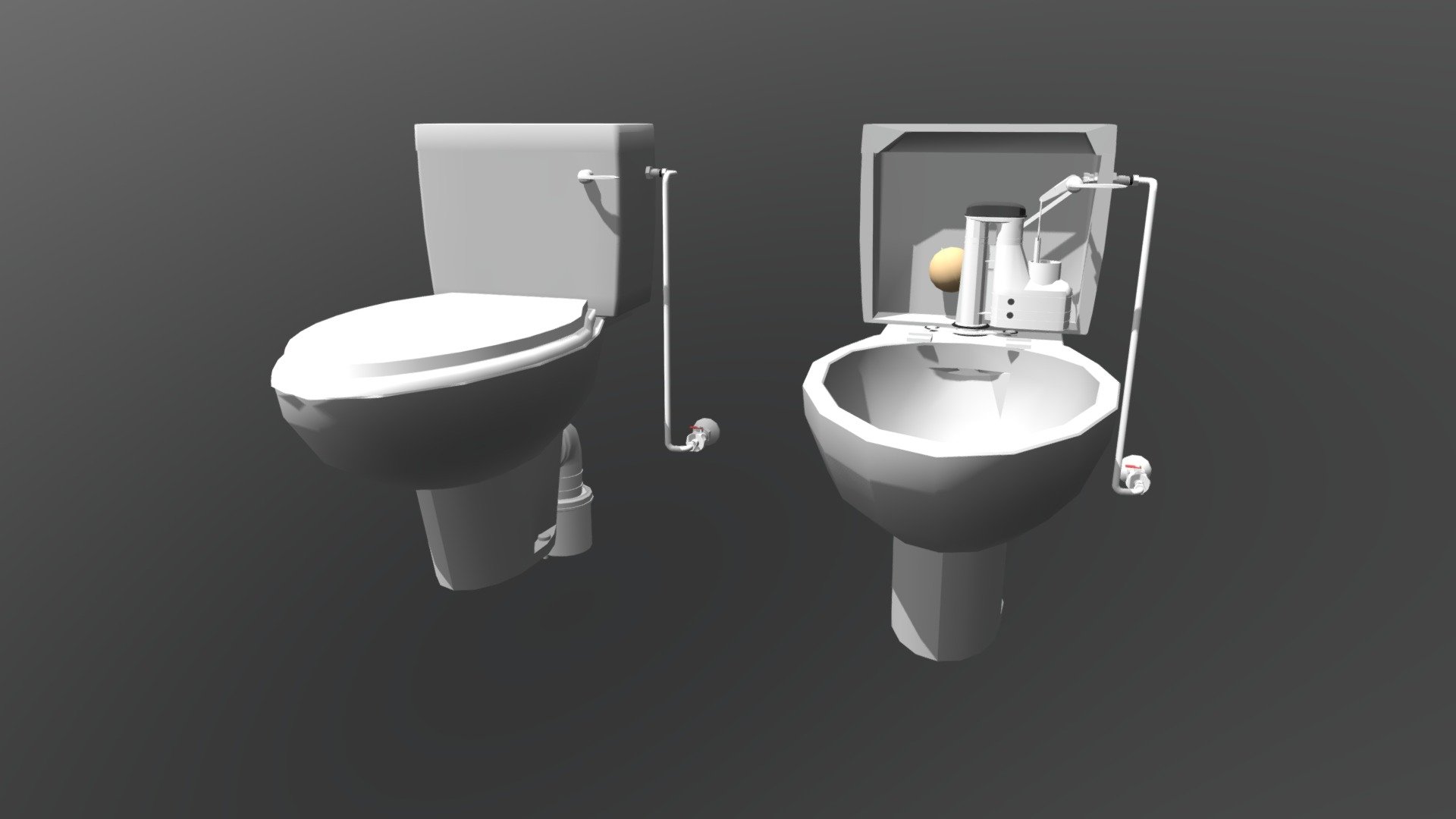 Toilet - Buy Royalty Free 3D model by AVRcontent [6ed826b] - Sketchfab ...
