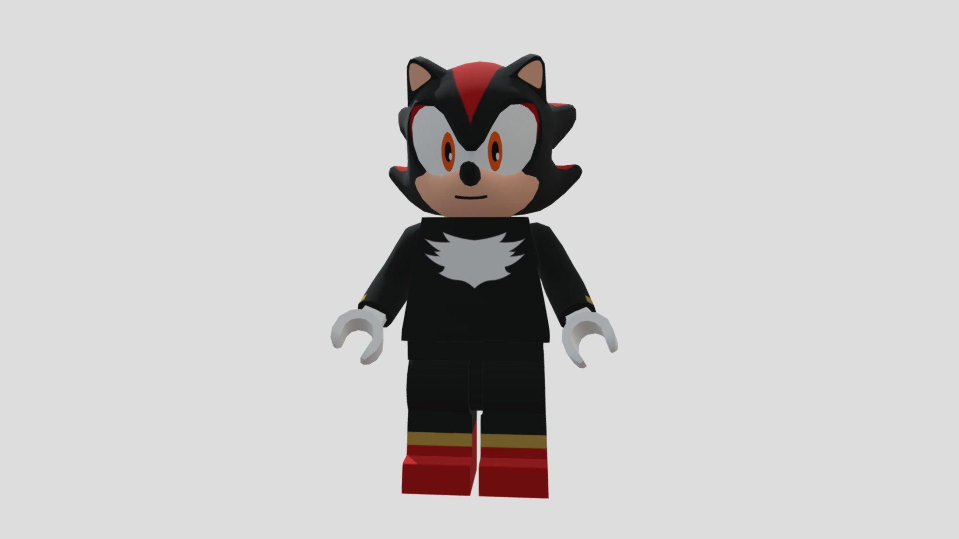 Wii U - LEGO Dimensions - Shadow The Hedgehog - Download Free 3D model ...