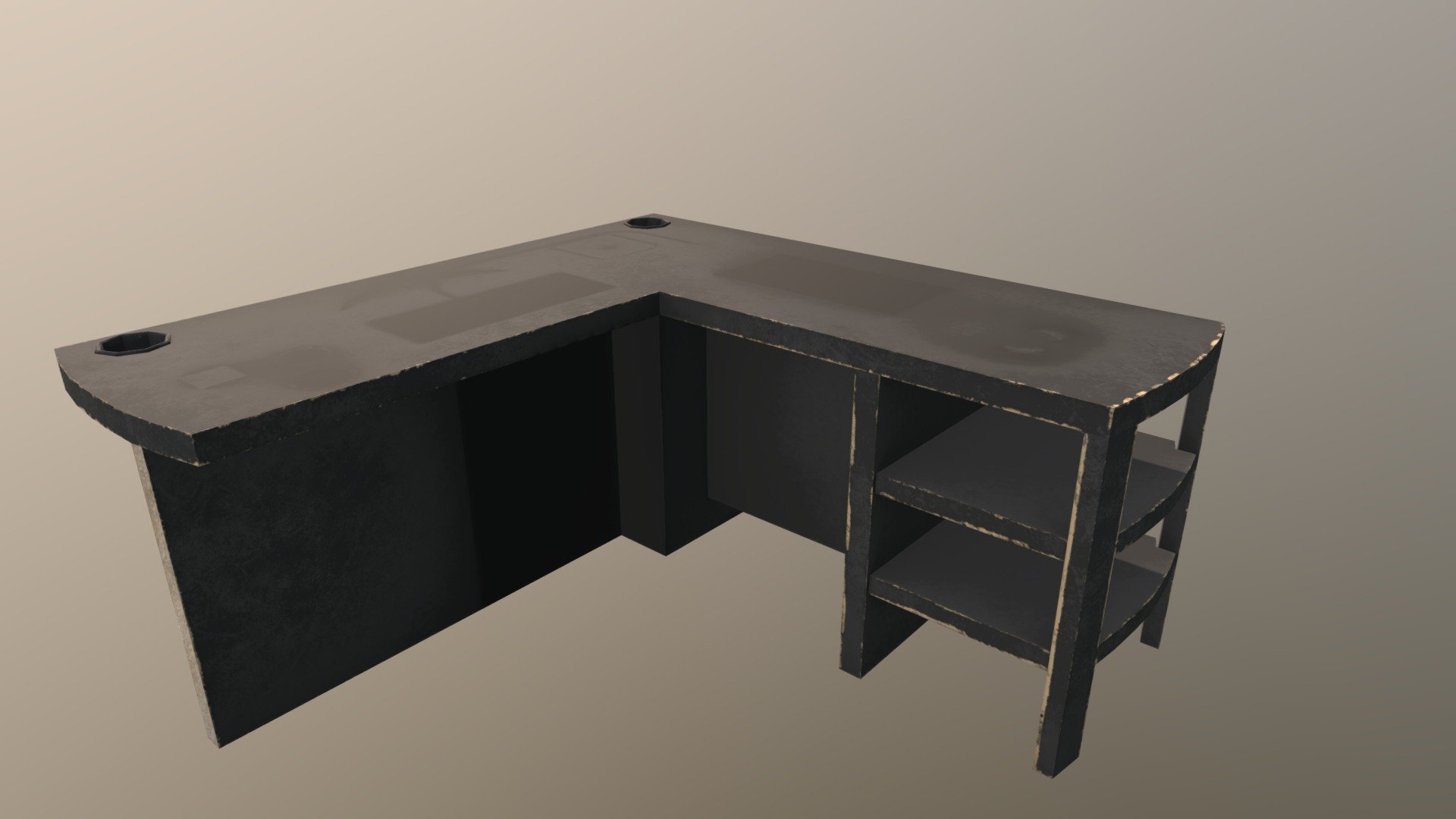 L Table - 3D model by james_phan [6ed97f7] - Sketchfab