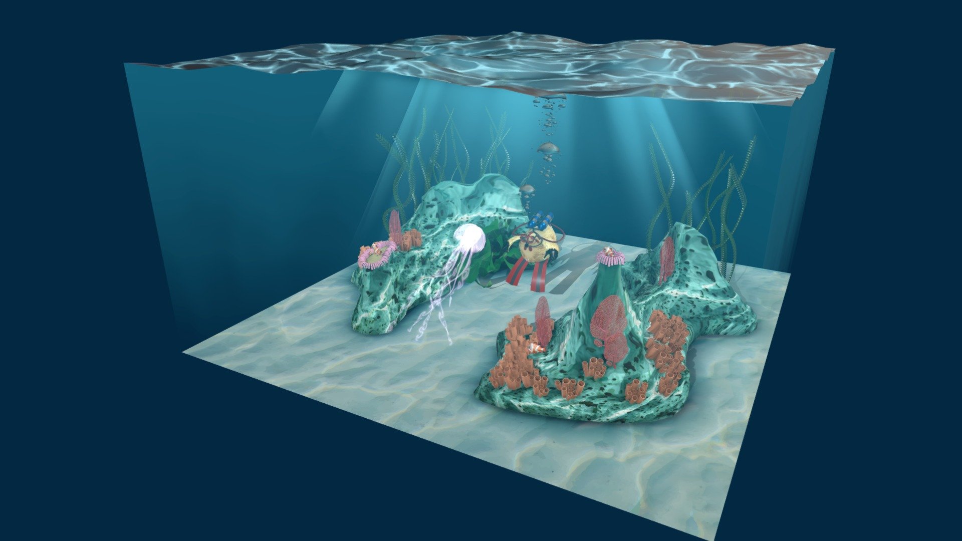 Nuggets The Chicken Purse - Scuba Nuggets - 3D model by Frank Rennau ...