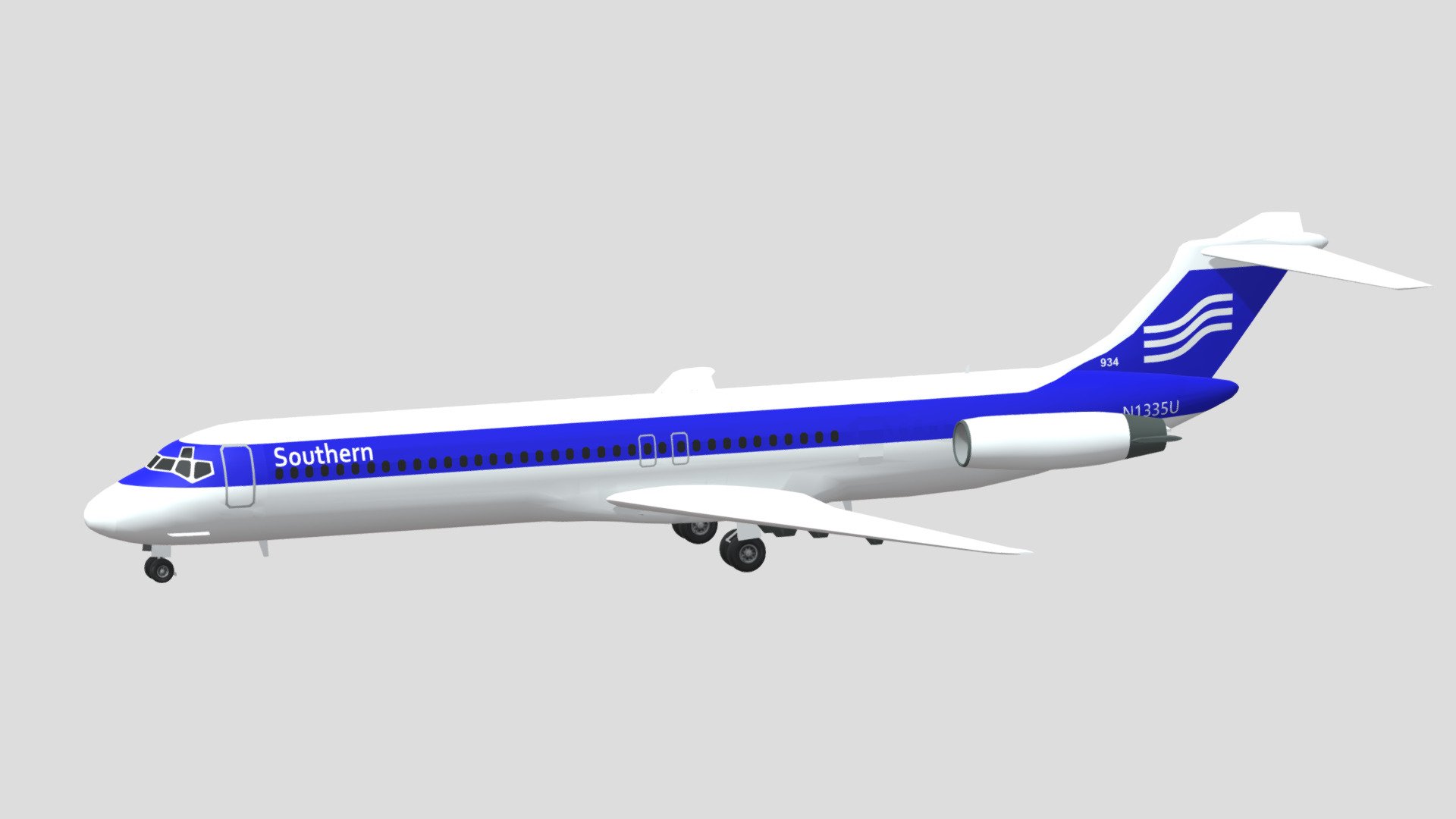 mcdonnell douglas dc-9 - Download Free 3D model by 1883 [6eda153 ...