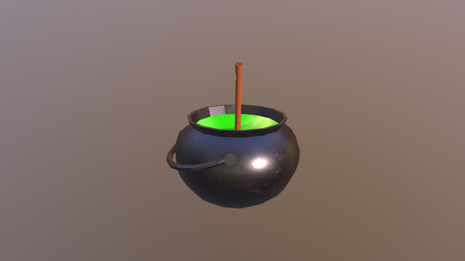 Cauldron - 3D model by JosieMatthews [6edab89] - Sketchfab