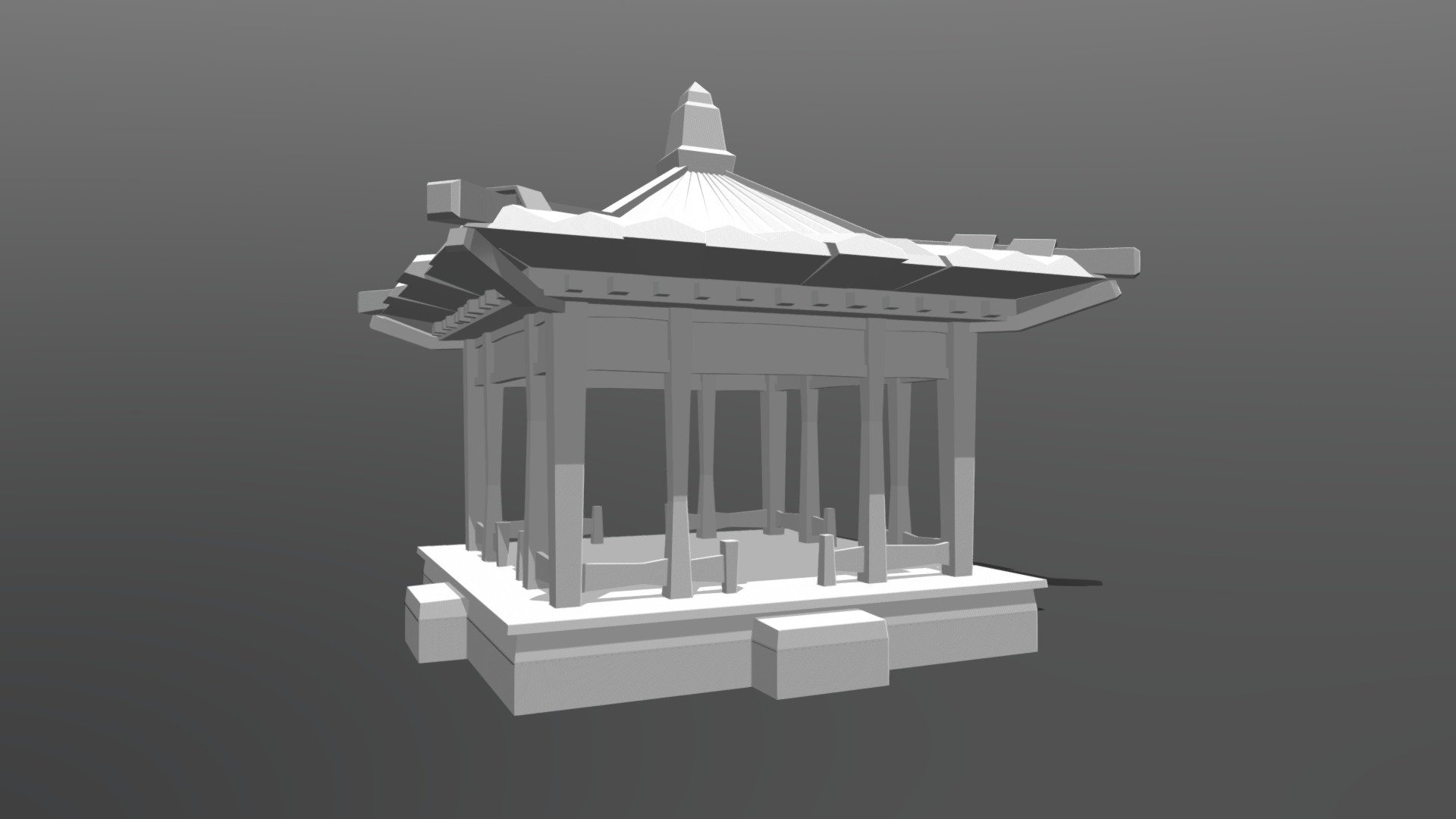 Meditation House - 3D model by andrei.arhir [6edd40a] - Sketchfab