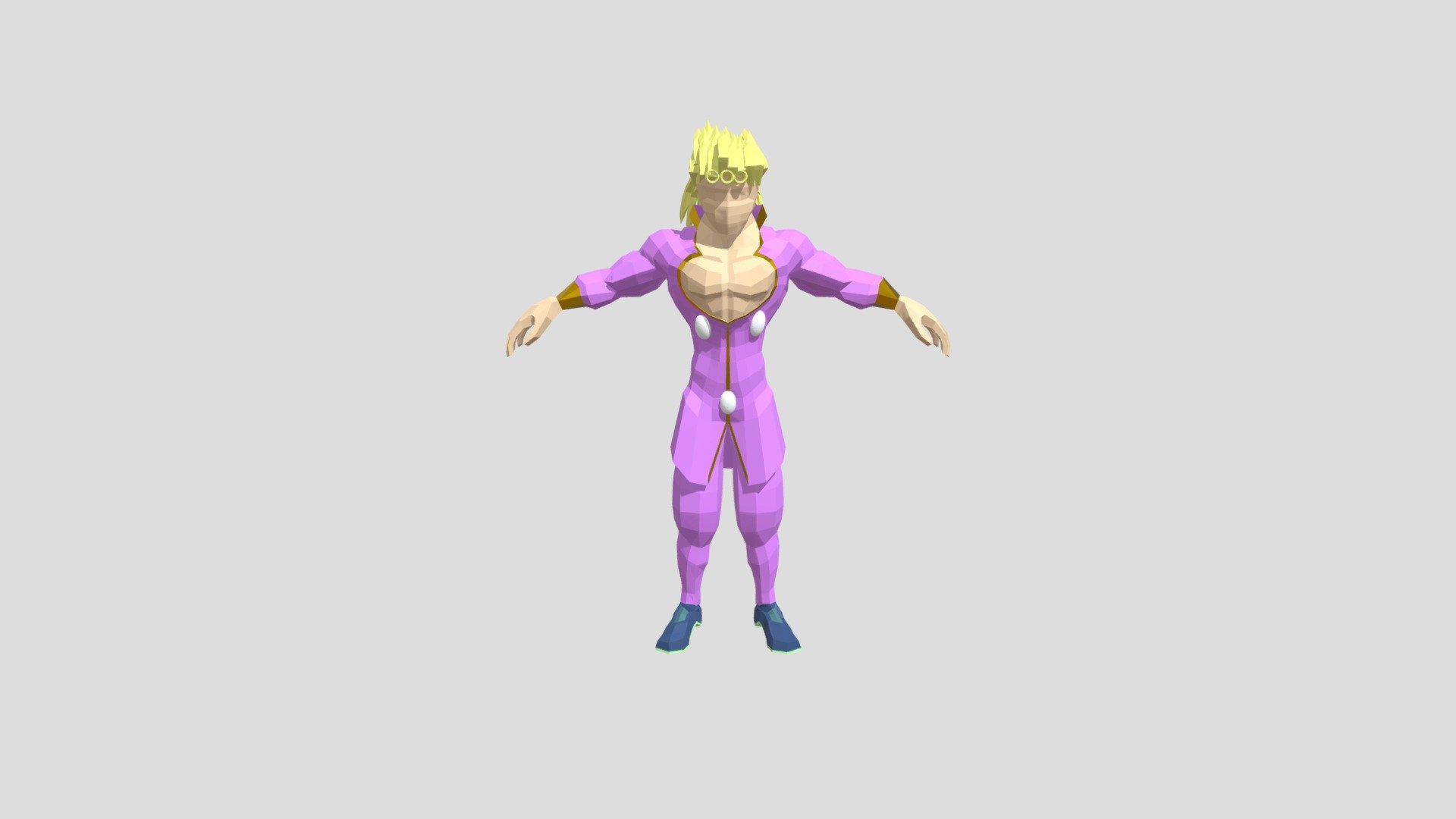 Giorno Rig \\ JoJo's Bizarre Adventure - Download Free 3D model by ...