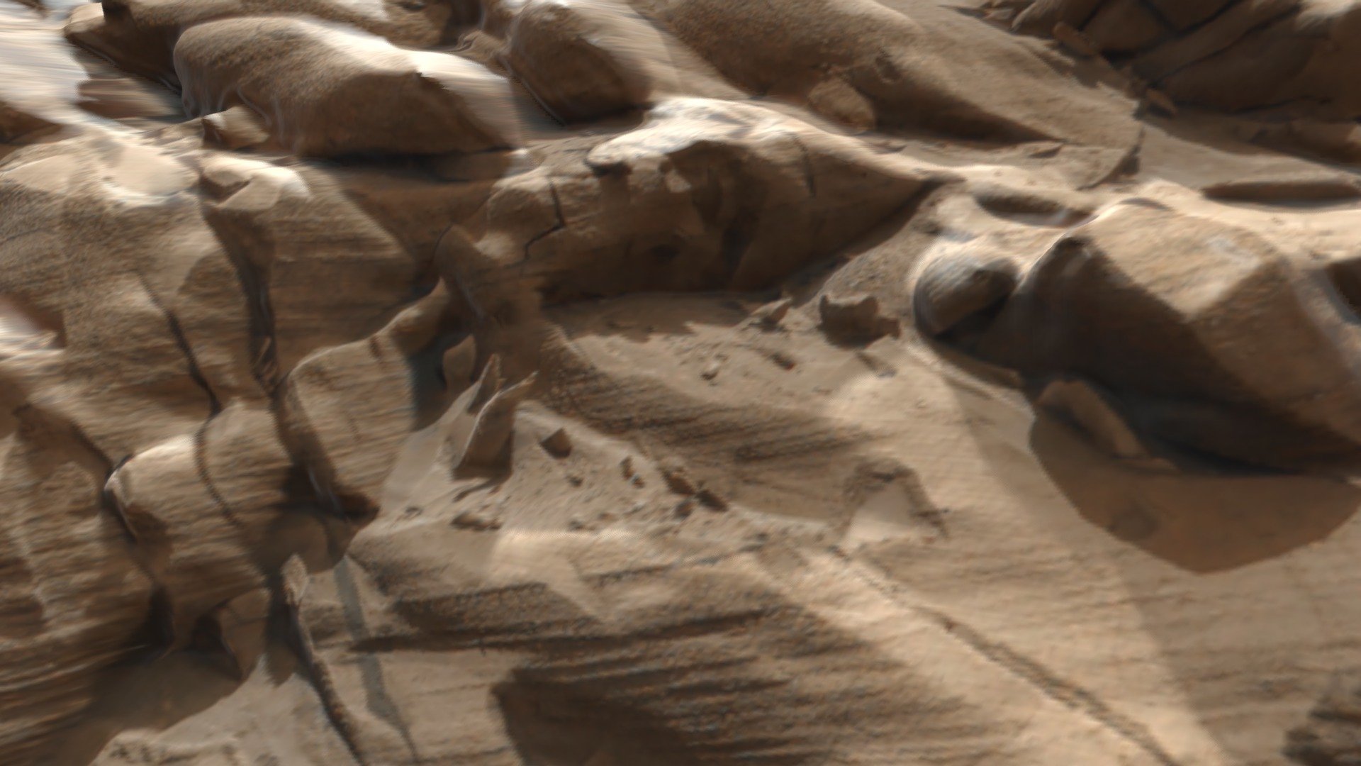 Curiosity Sol 3786 - Download Free 3D model by Mars_Pics (@belkessam ...