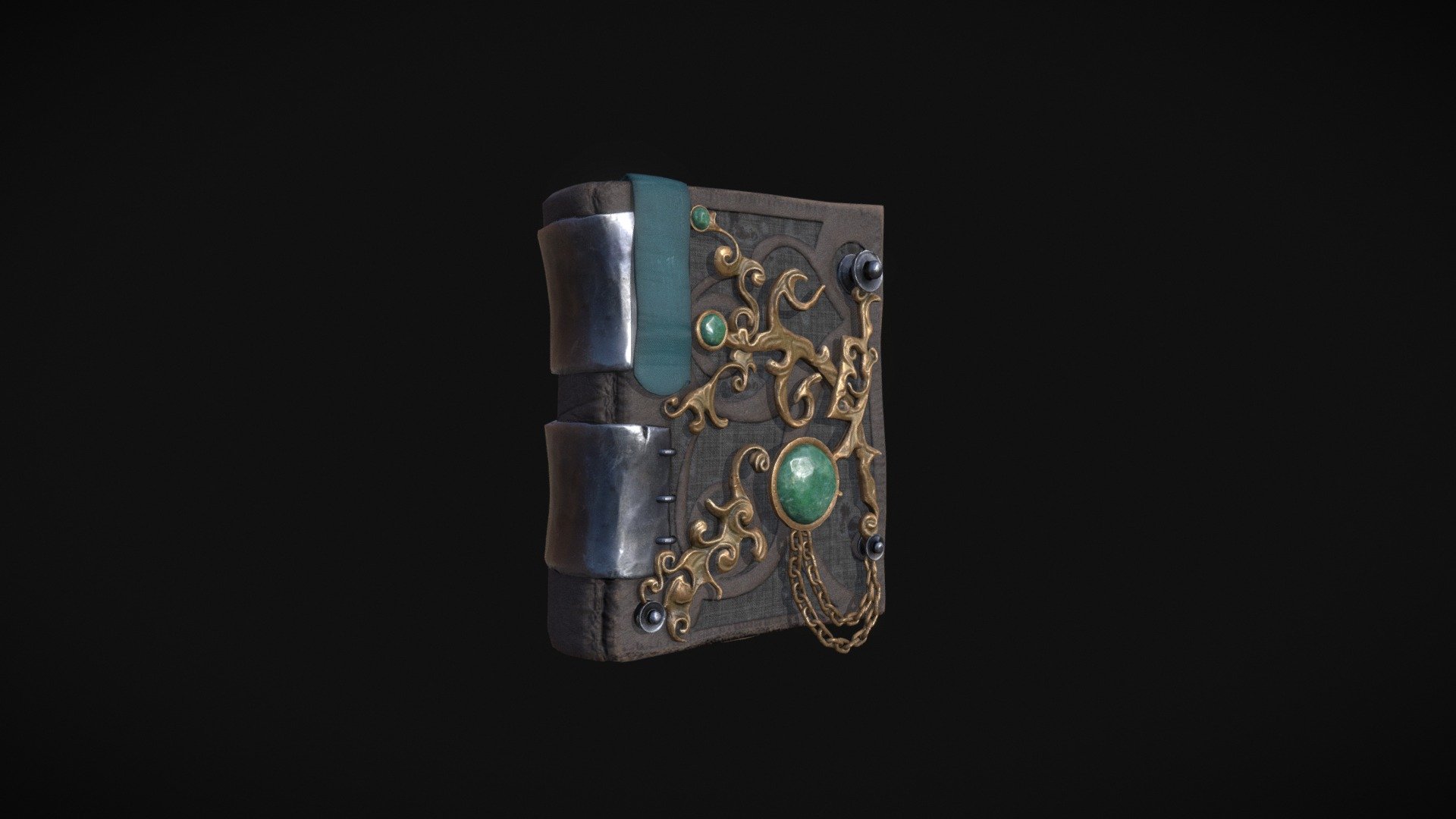 Stylized Book of Spells - 3D model by andreapena [6ee3039] - Sketchfab