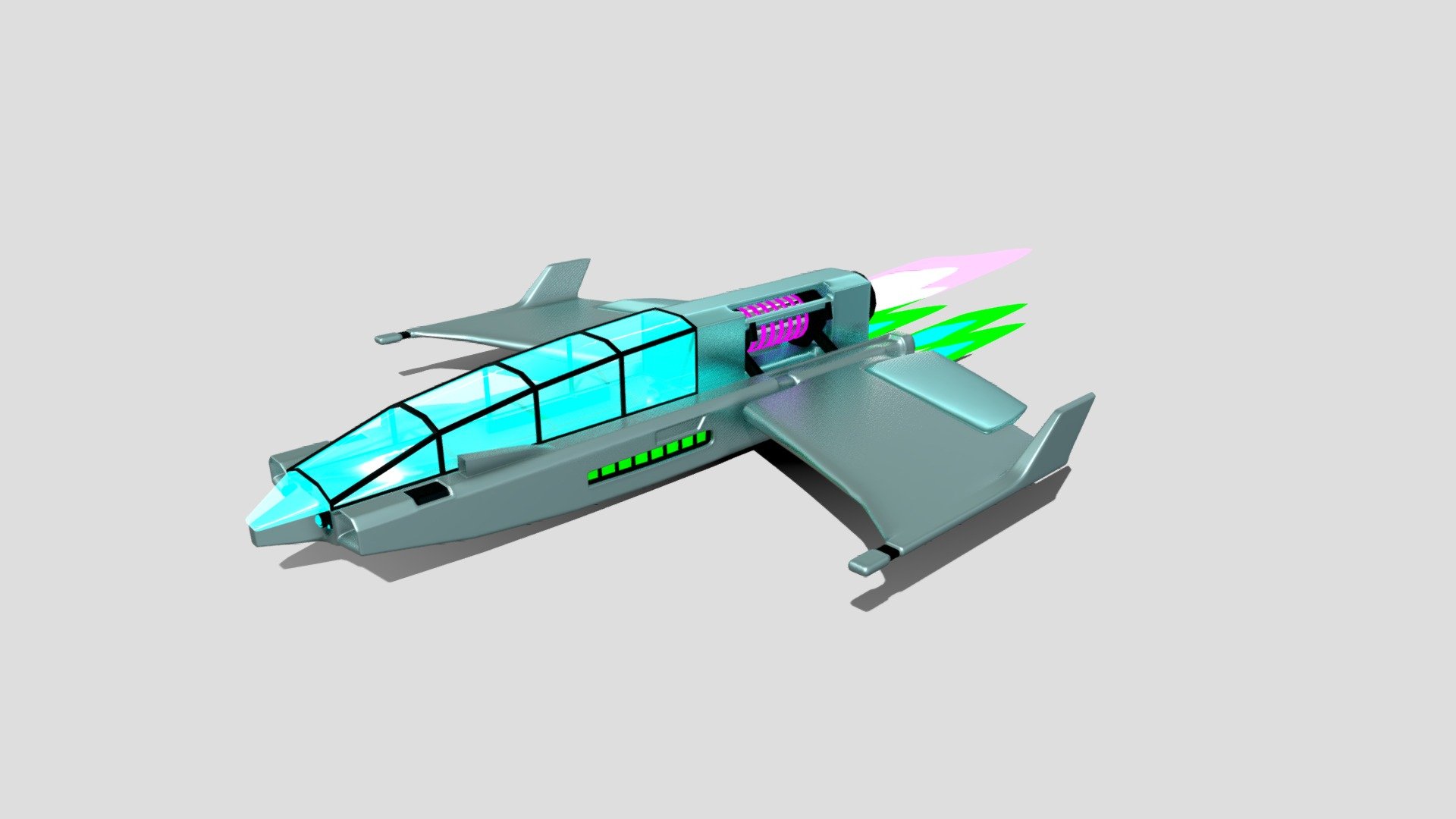 veloz neon render2subd - 3D model by Hector.Claudio.Donoso [6ee3137 ...